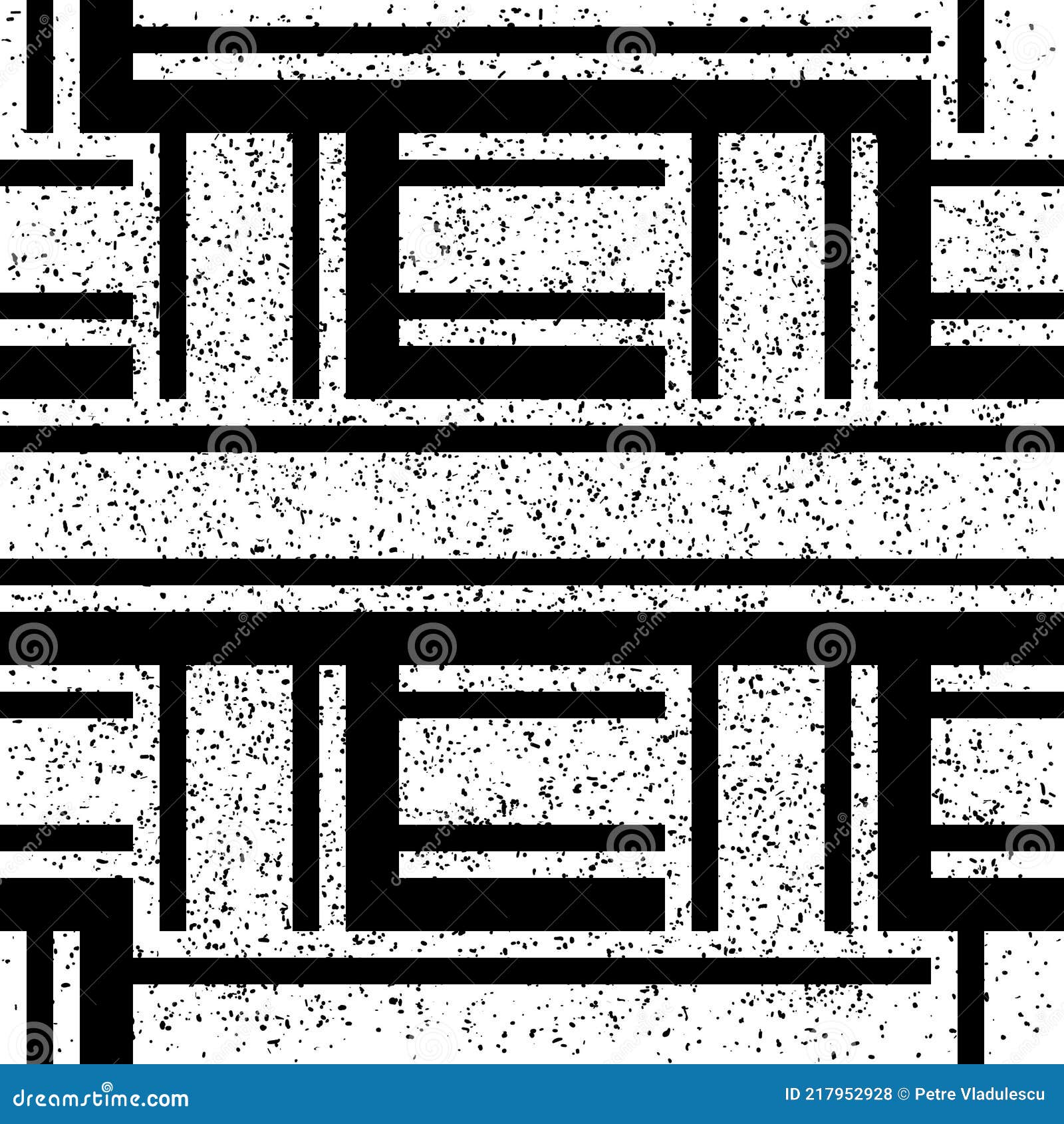 2331 Seamless Pattern with Black Bands, Modern Stylish Image. Stock ...