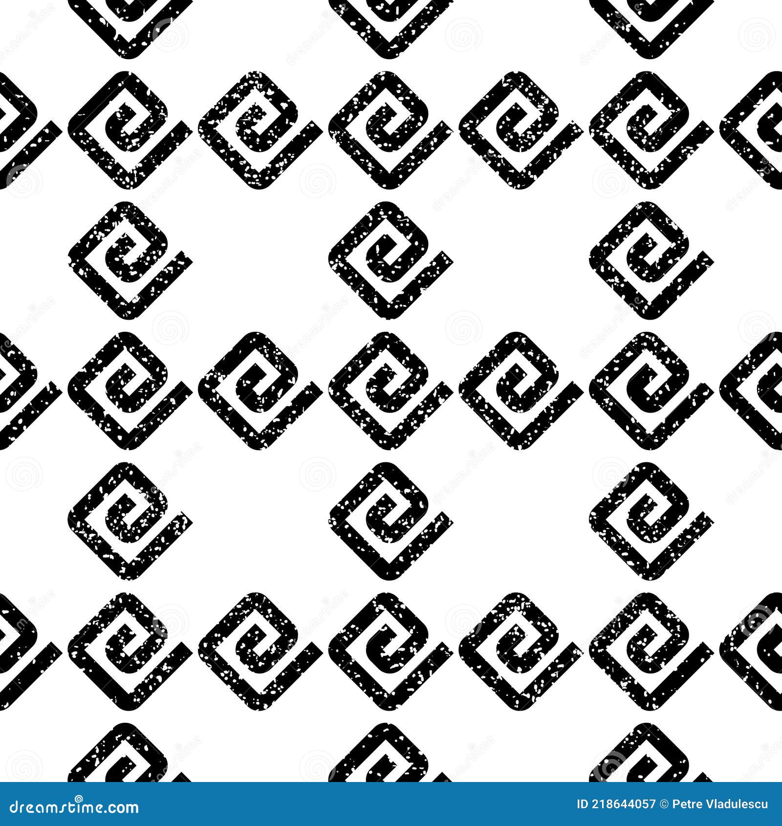 Seamless Pattern with Black E Lettertexture 5 7551, Modern Stylish ...