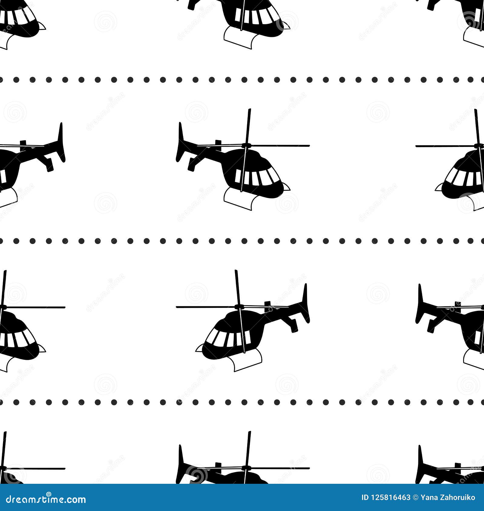 Set Of Helicopters On A White Background. Rescue, Civilian, Cargo ...
