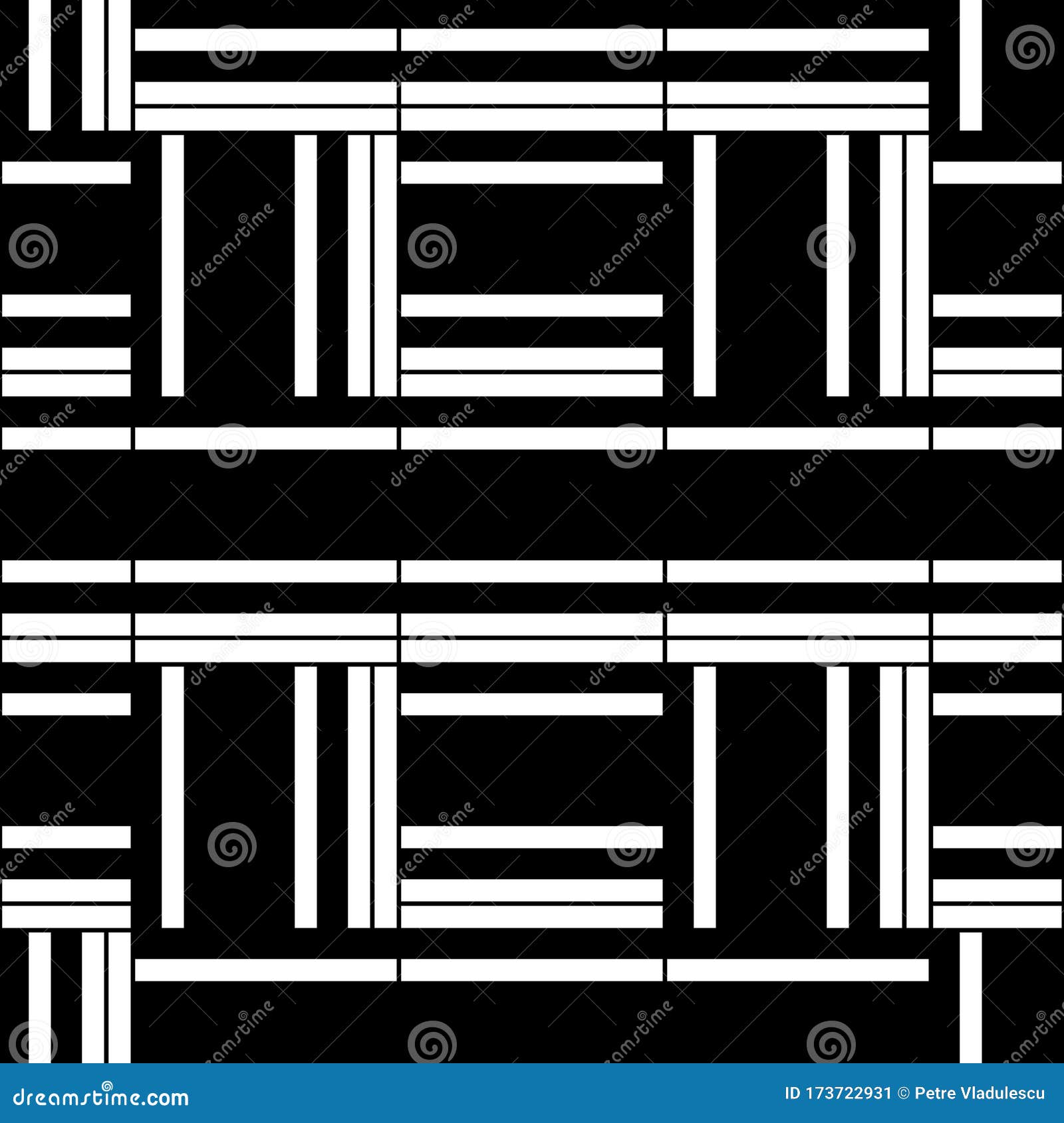 Seamless Pattern with Black Lines (4), Modern Stylish Image. Stock ...