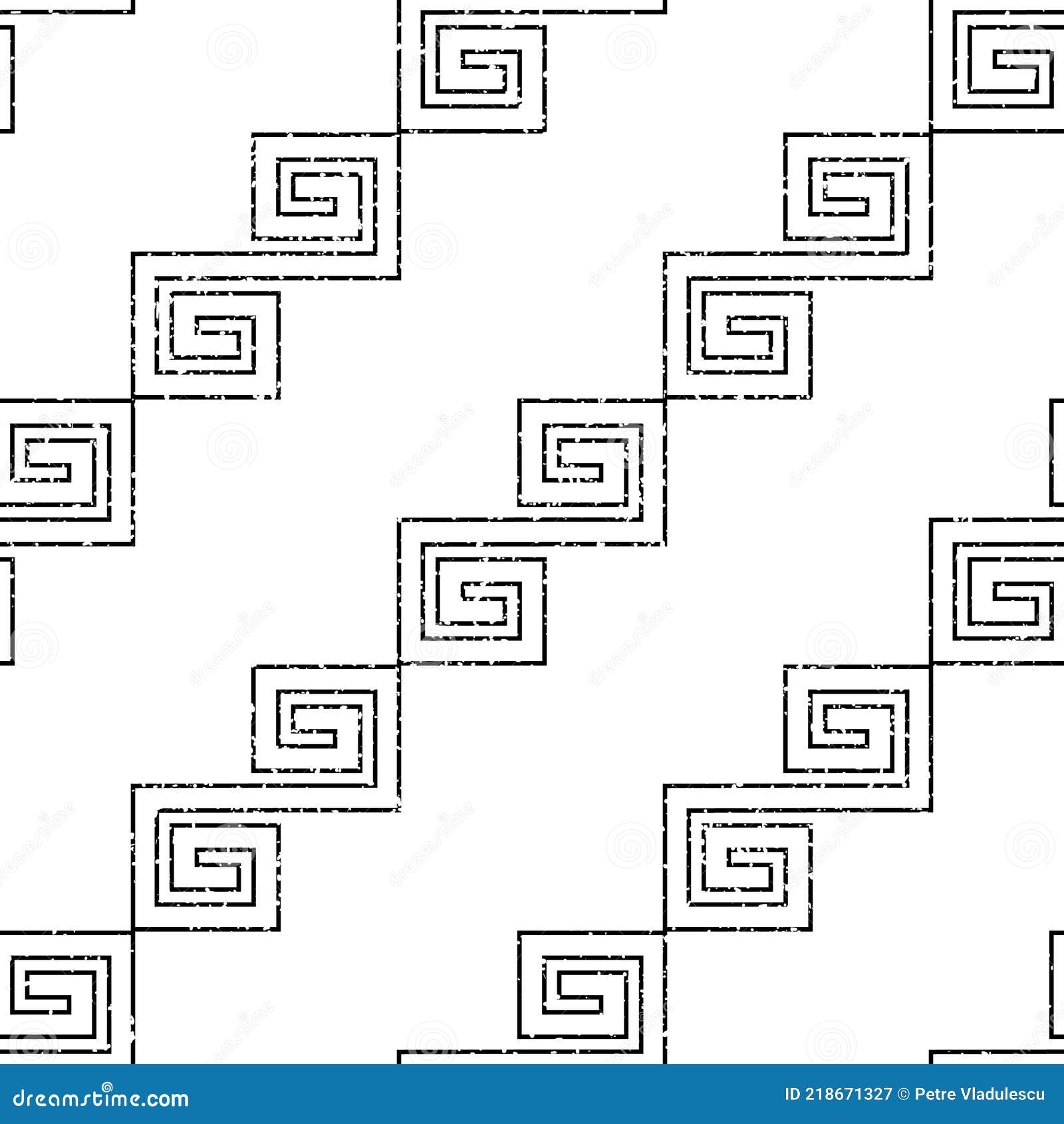 Seamless Pattern with Black Outline Geometric Forms Texture 3 7993 ...