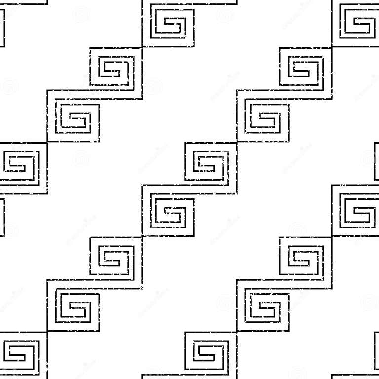Seamless Pattern with Black Outline Geometric Forms Texture 3 7993 ...