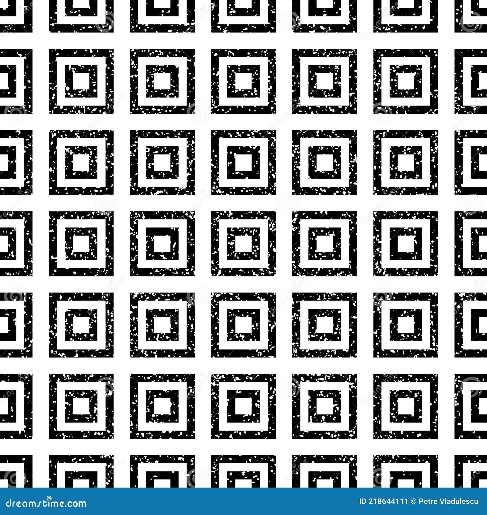 Seamless Pattern with Black Rectangles 7574, Modern Stylish Image ...
