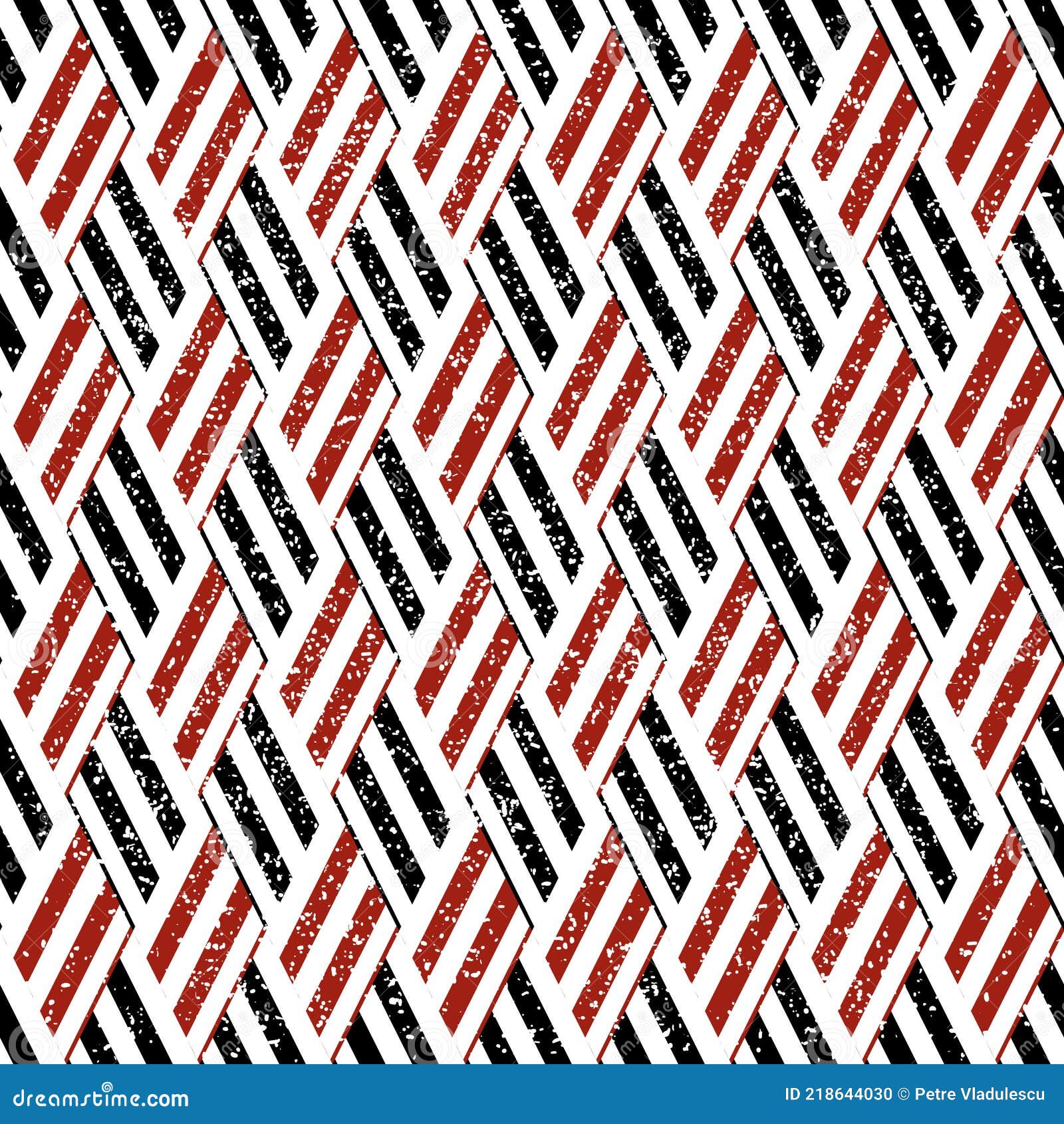 Seamless Pattern with Black and Red Stripes 7542, Modern Stylish Image ...