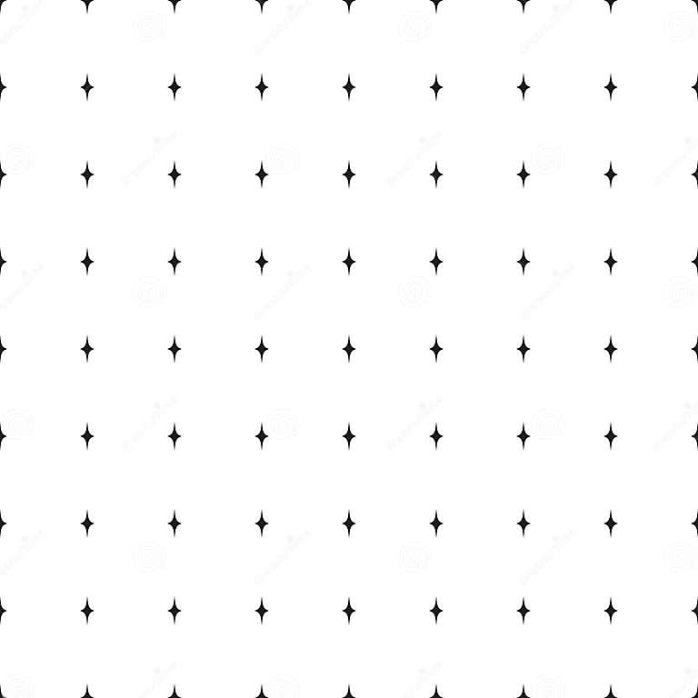 Seamless Pattern with Black Stars. Tile Texture Stock Vector ...