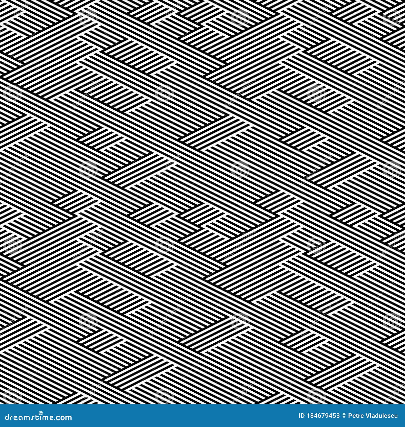 Seamless Pattern with Black Streaks (3), Modern Stylish Image. Stock ...