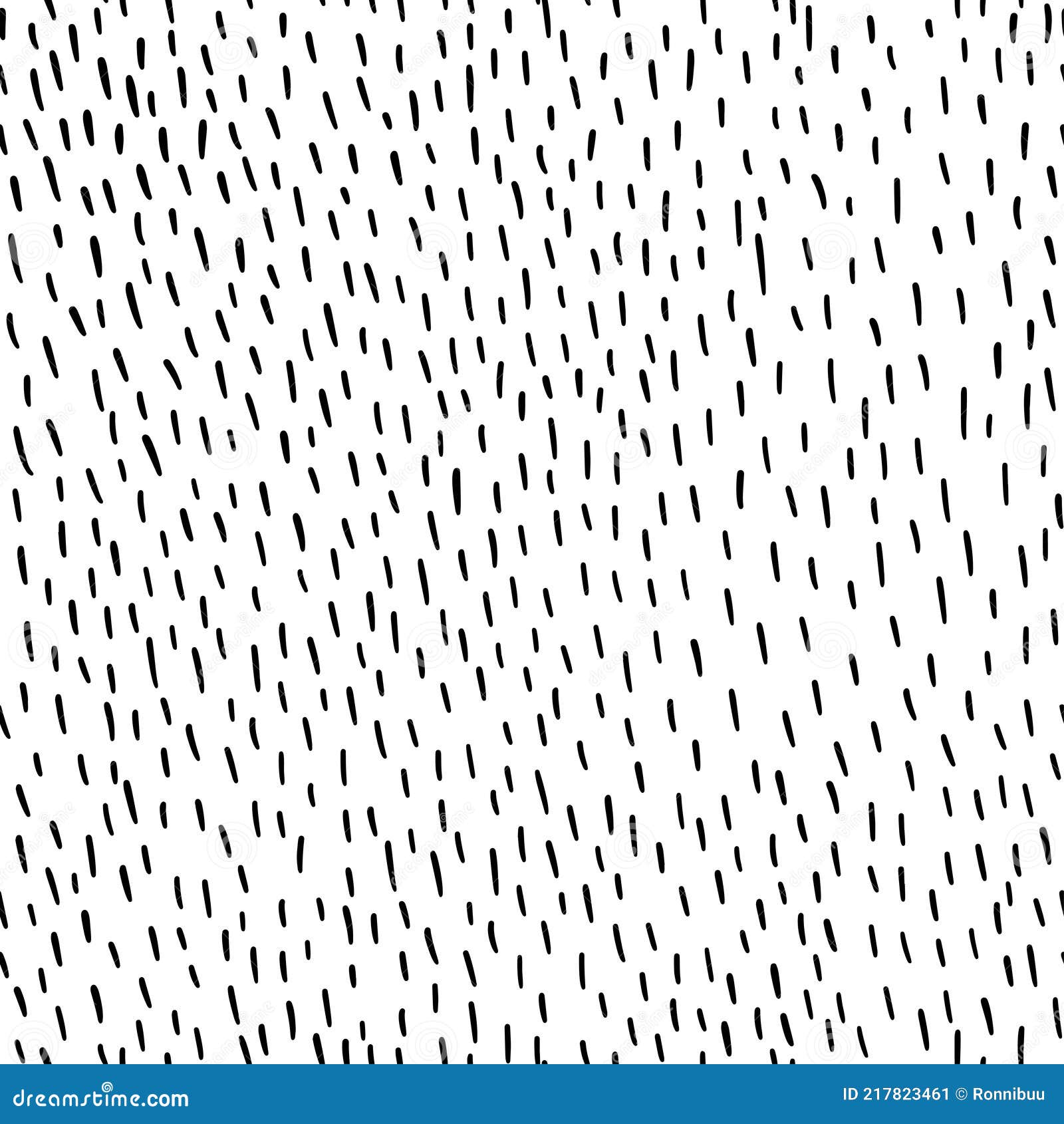 Seamless Pattern, Black and White Illustration. Ink Markers Lines ...