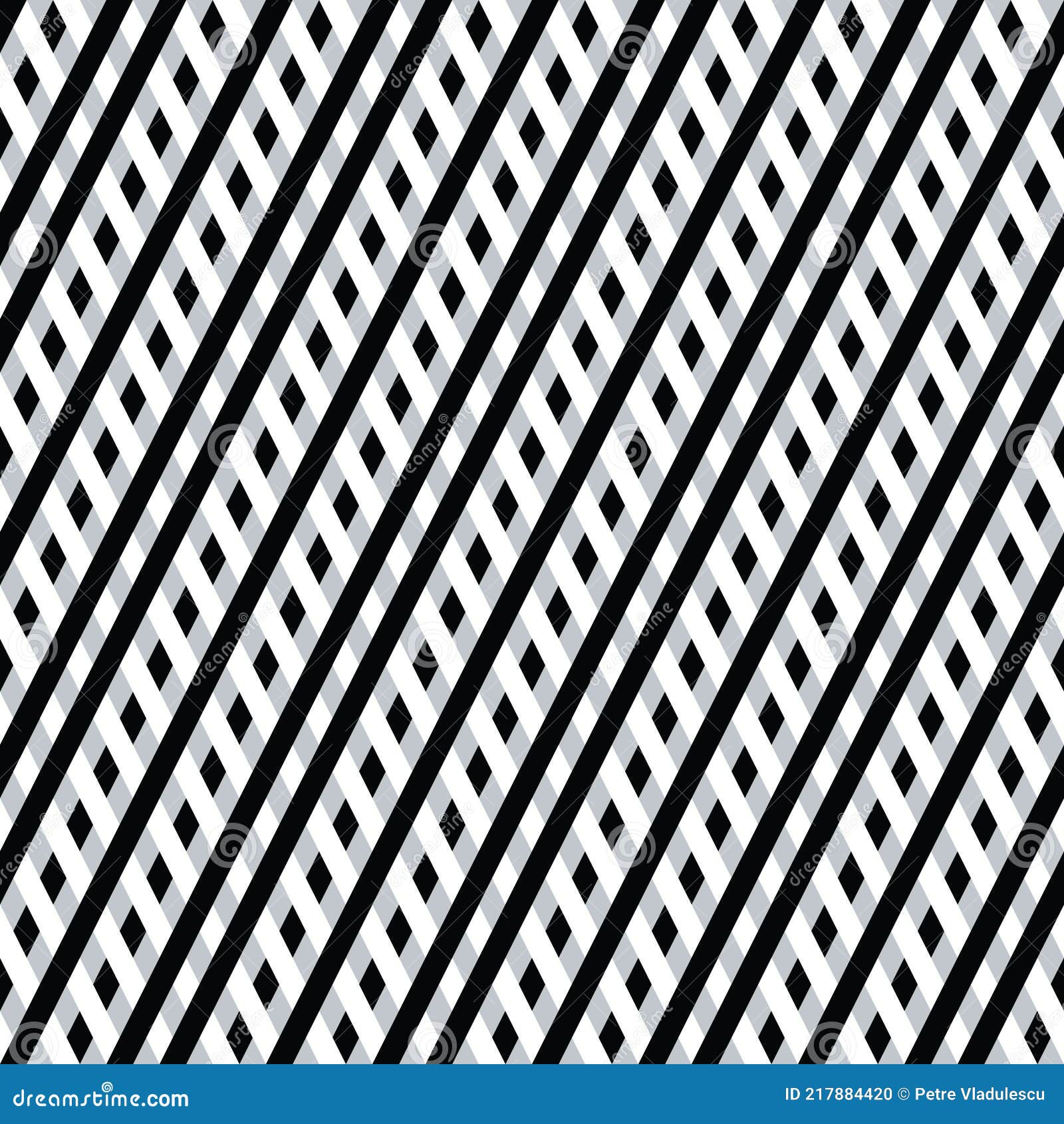 1660 Seamless Pattern With Black And White Intersecting Lines, Modern ...