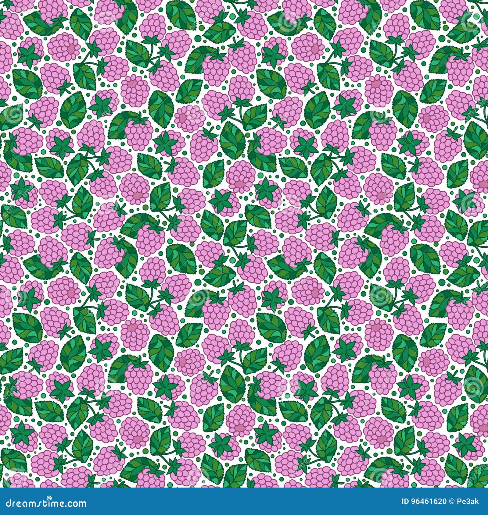 Seamless Pattern of Blackberry Stock Vector - Illustration of hand ...