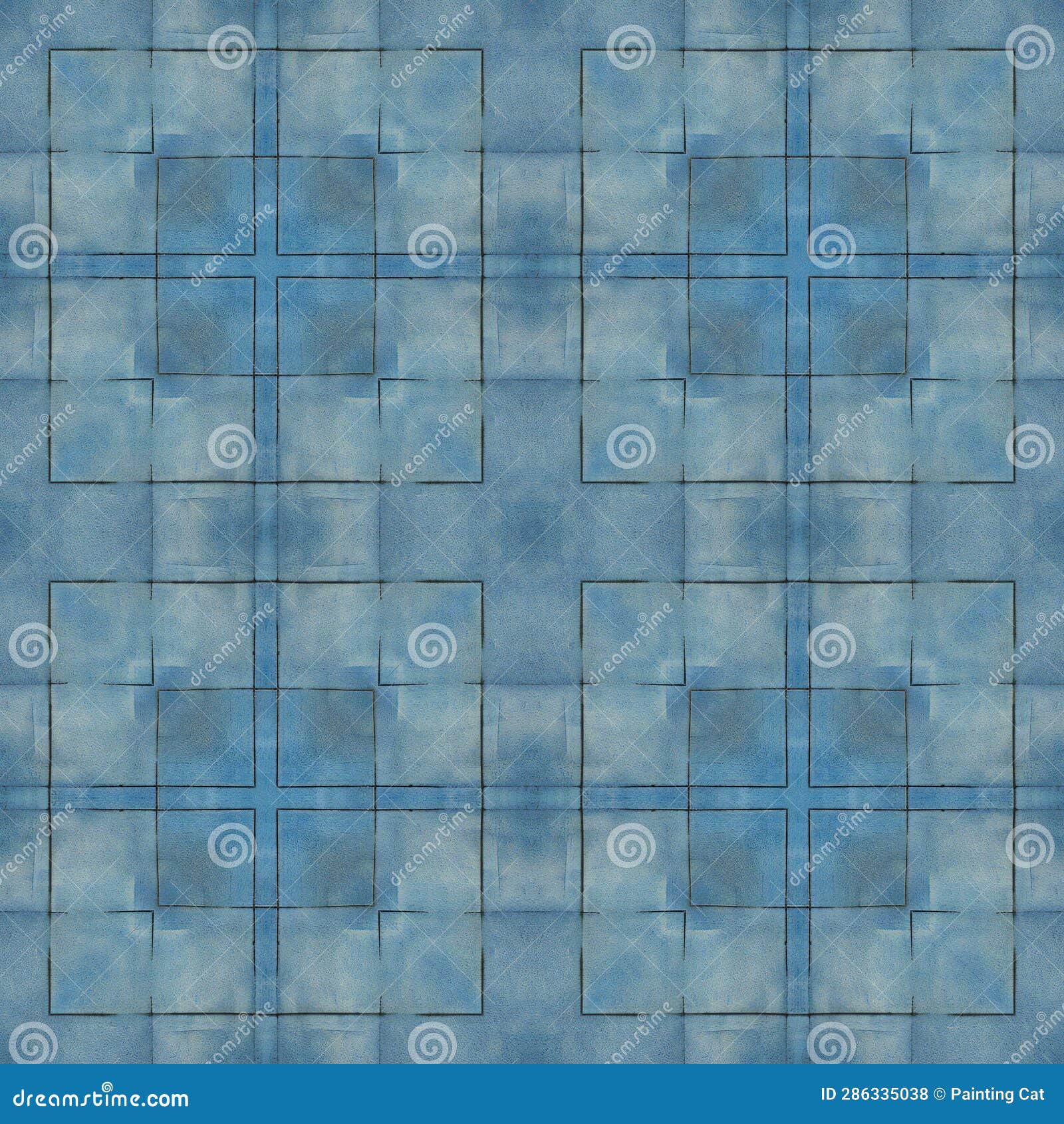 Seamless Pattern of Blue Rectangles, for Eg Fabric, Wallpaper, Wall ... Seamless Pattern of Blue Rectangles, for Eg Fabric, Wallpaper, Wall ...