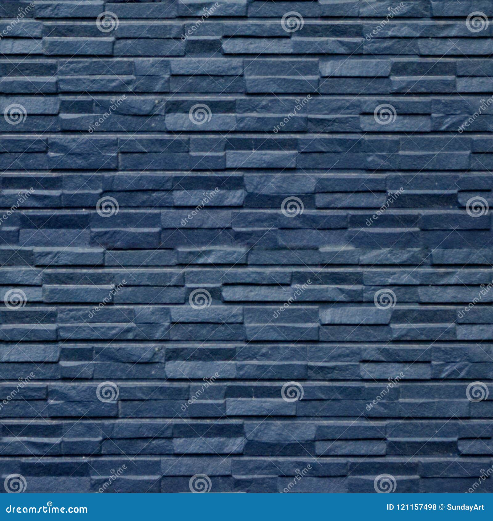 Seamles Pattern of Stone Blue Wall Panels Stock Photo - Image of cobble ...