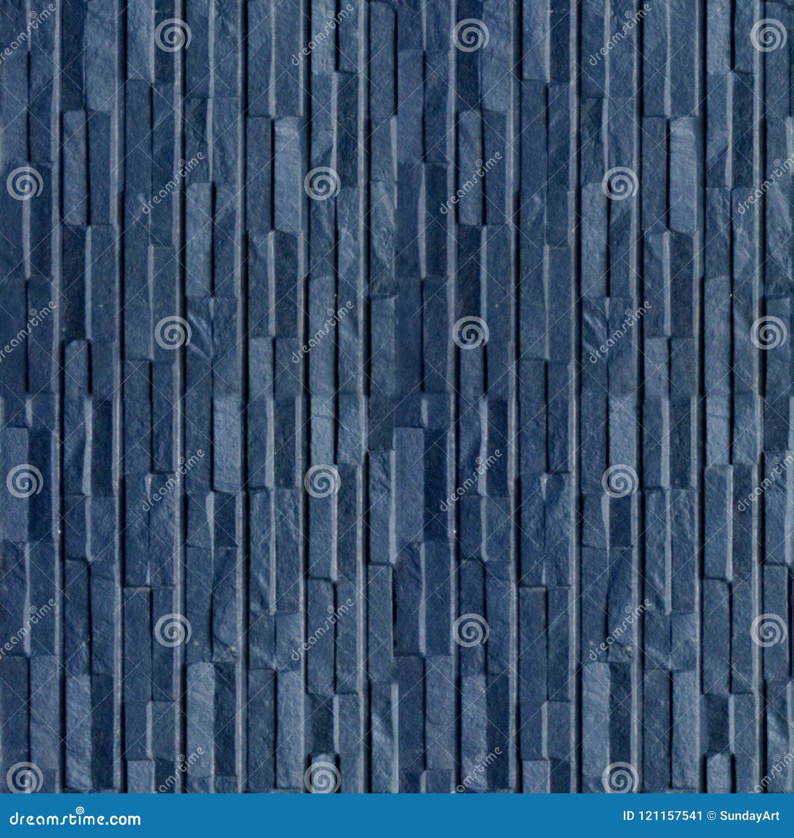 Seamles Pattern of Stone Blue Wall Panels Stock Image - Image of ...