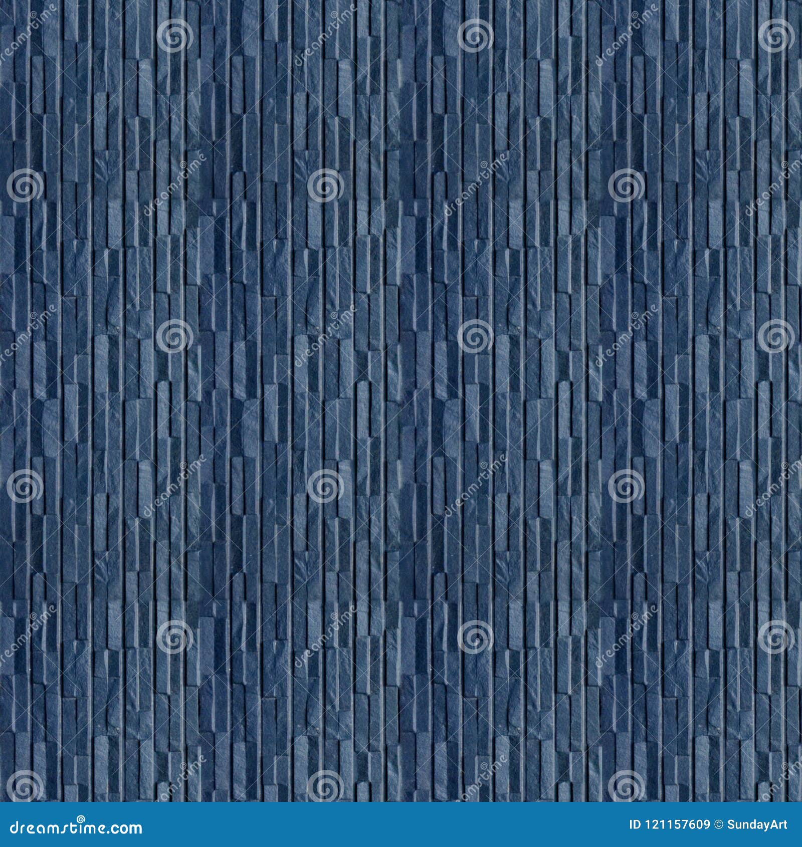 Seamles Pattern of Stone Blue Wall Panels Stock Image - Image of design ...