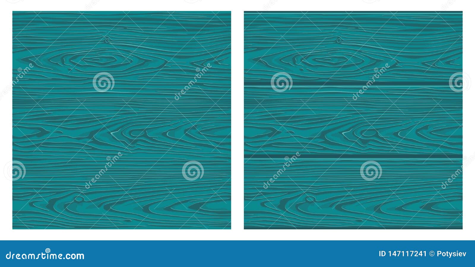 Blue Wood Texture. Seamless Vector Pattern. | CartoonDealer.com #89857561
