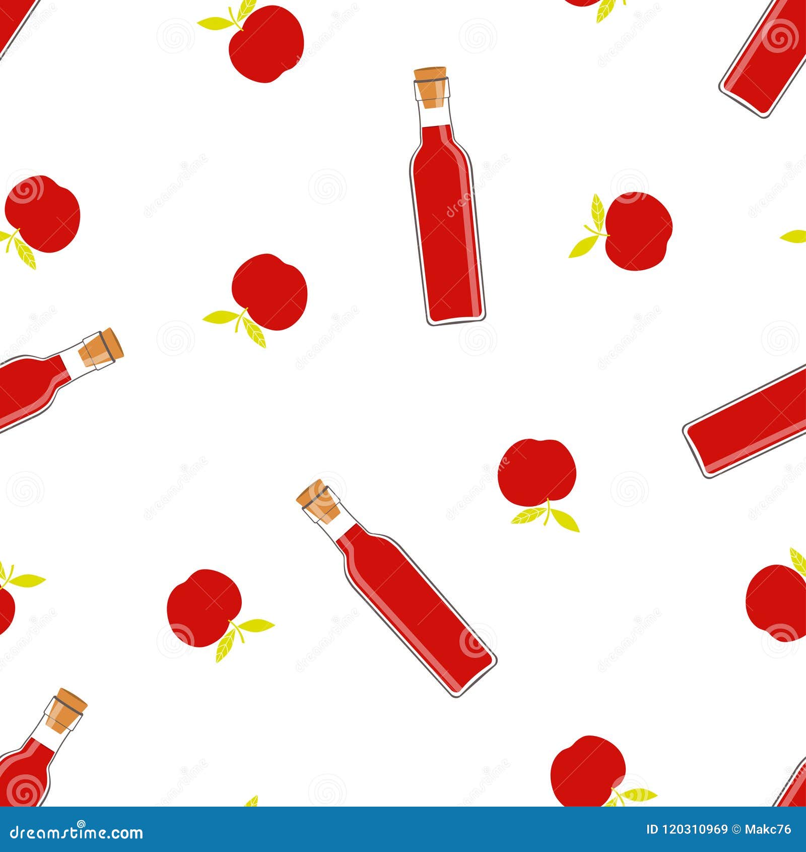 Pattern with vinegar stock vector. Illustration of pattern - 120310969