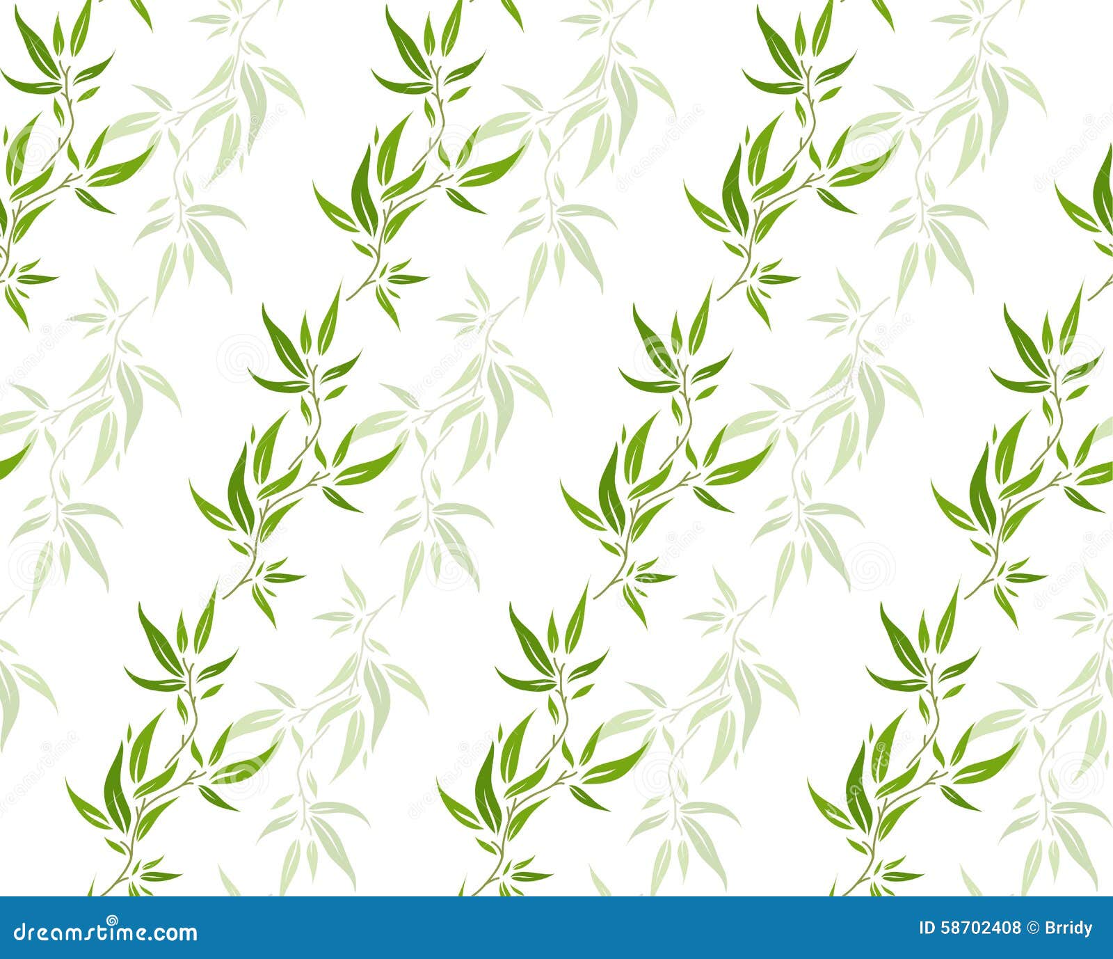 Seamless Pattern with Branches Stock Vector - Illustration of elements ...