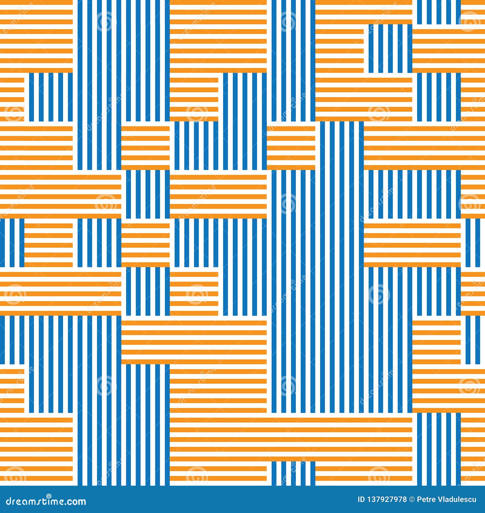 Seamless Pattern of Broken Colored Lines Stock Vector - Illustration of ...