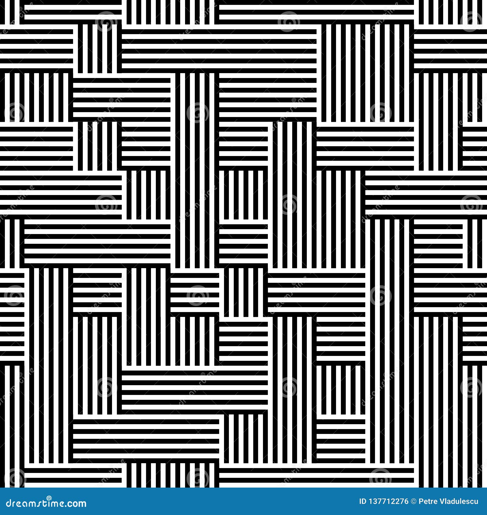 Seamless Pattern of Broken Lines Stock Vector - Illustration of zigzag ...