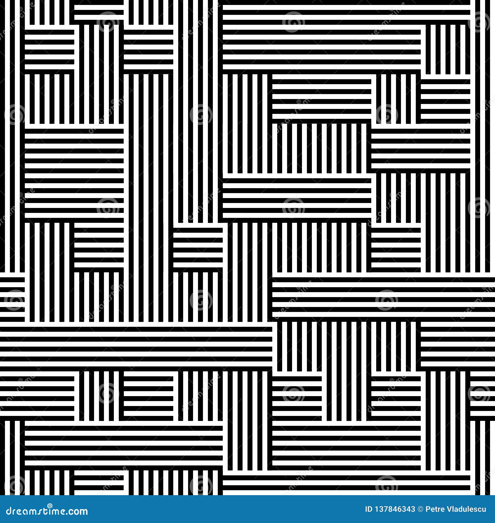 Seamless Pattern of Broken Lines Stock Vector - Illustration of ...