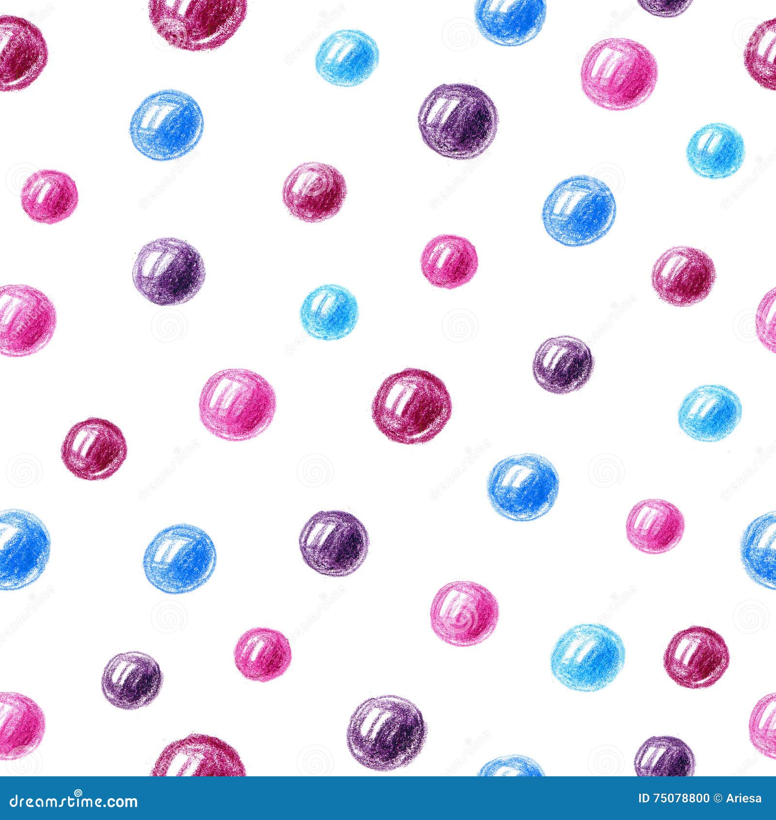 Seamless Pattern with Bubbles Stock Illustration - Illustration of ...