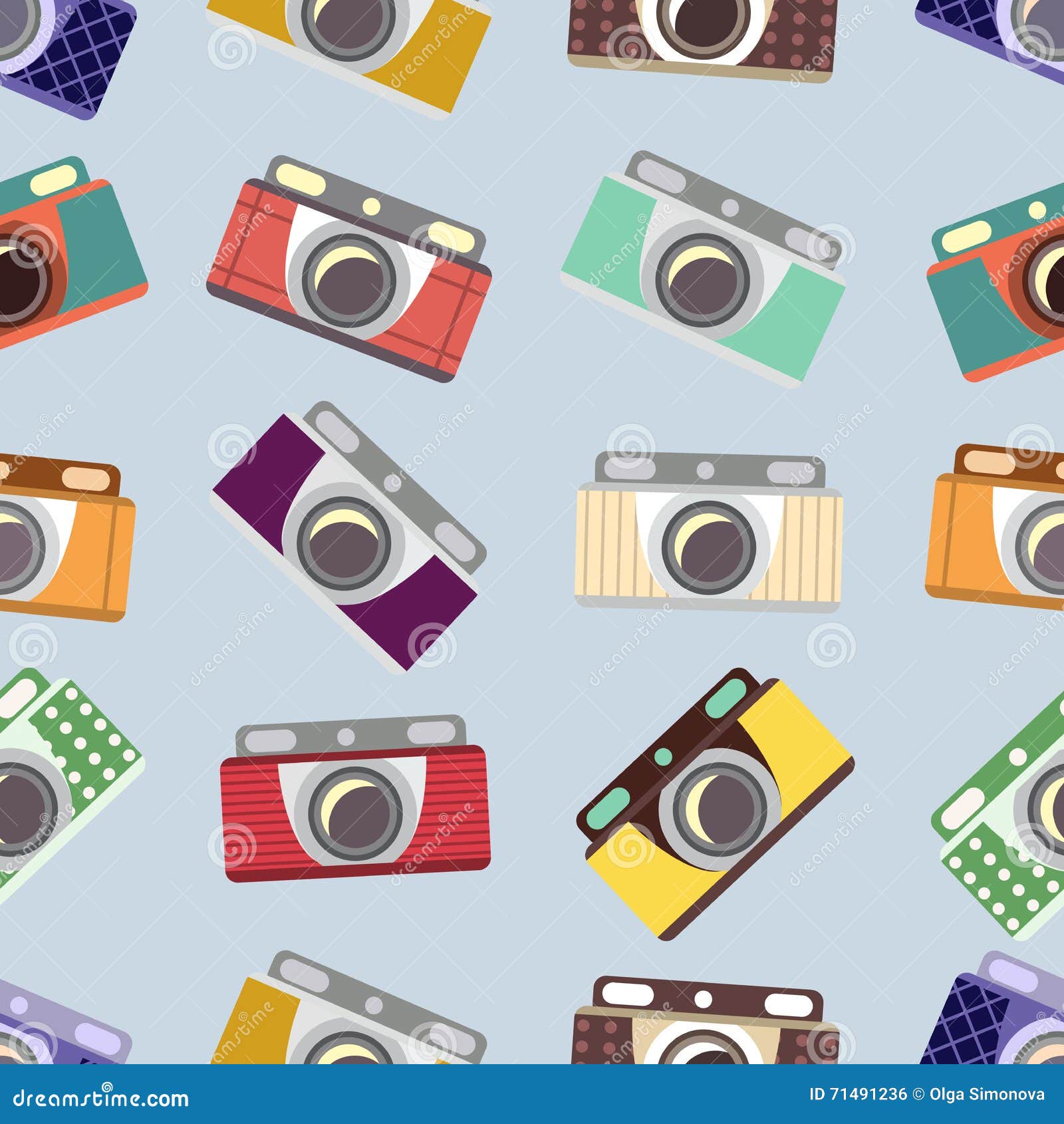 Seamless pattern. stock illustration. Illustration of icons - 71491236