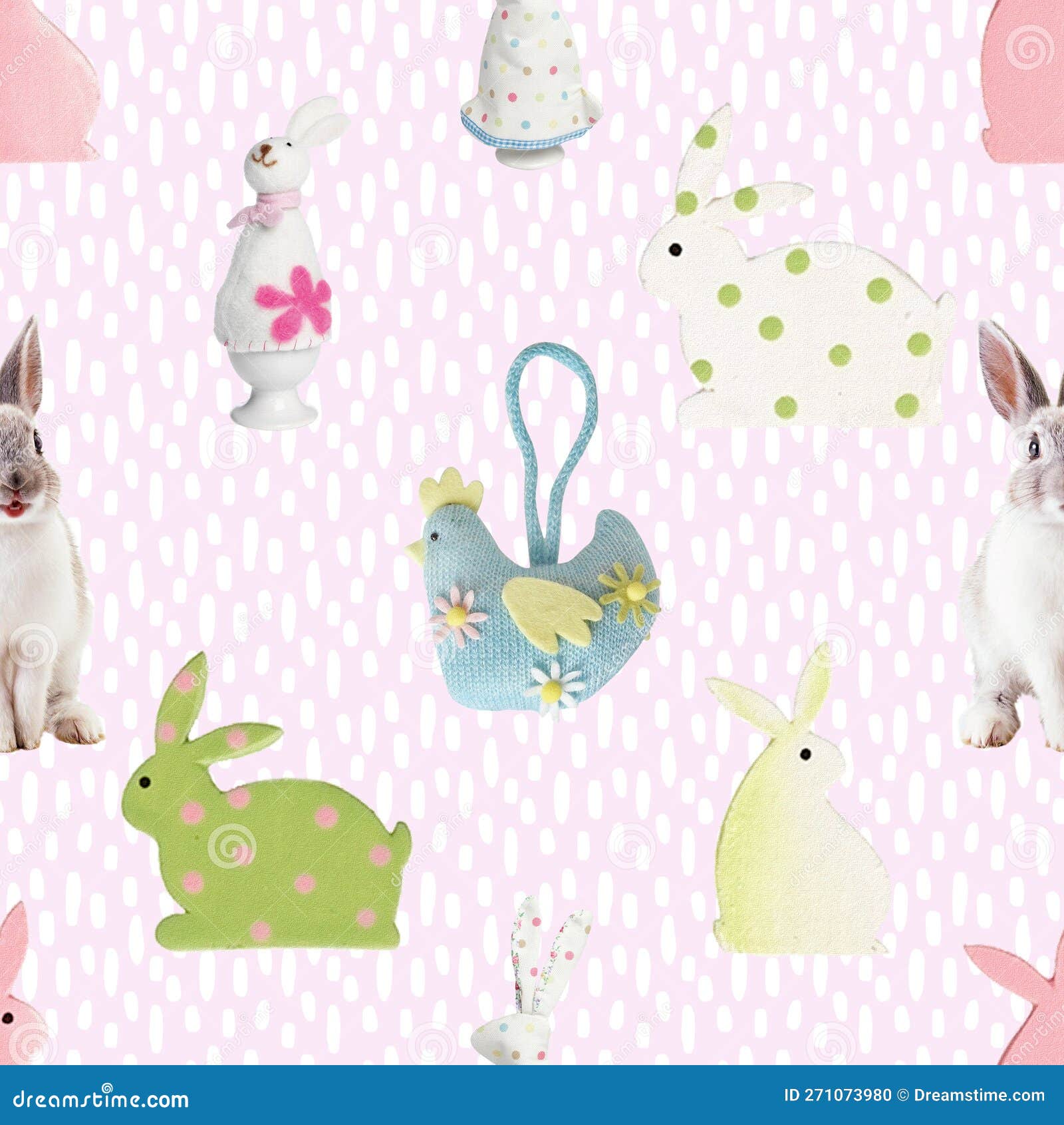 Seamless Repeating Pattern Celebrating Festive Easter during Spring ...