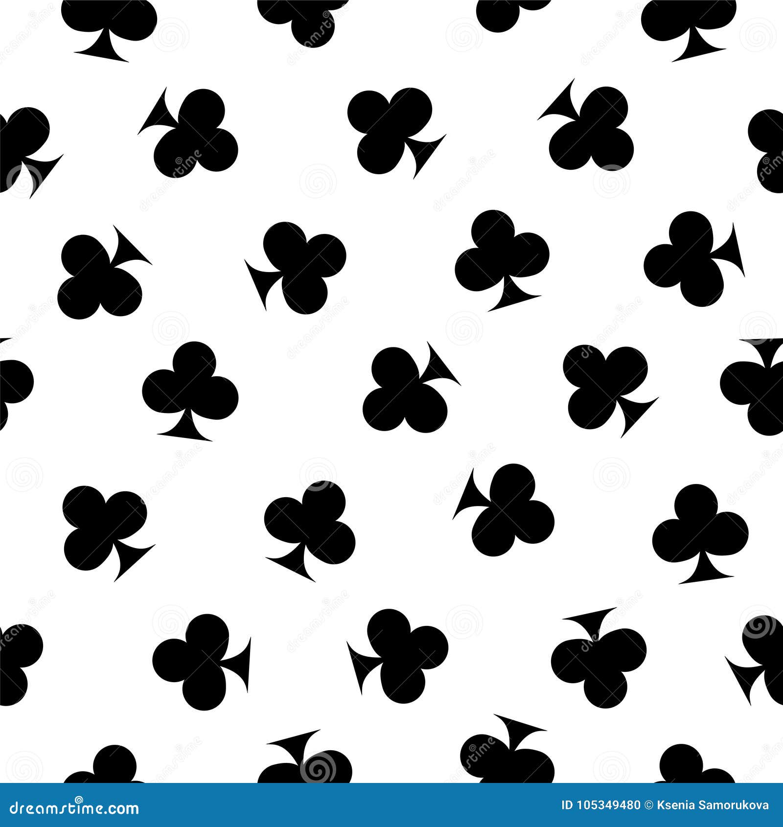 Seamless Pattern - Cart Suit Crosses Stock Vector - Illustration of ...