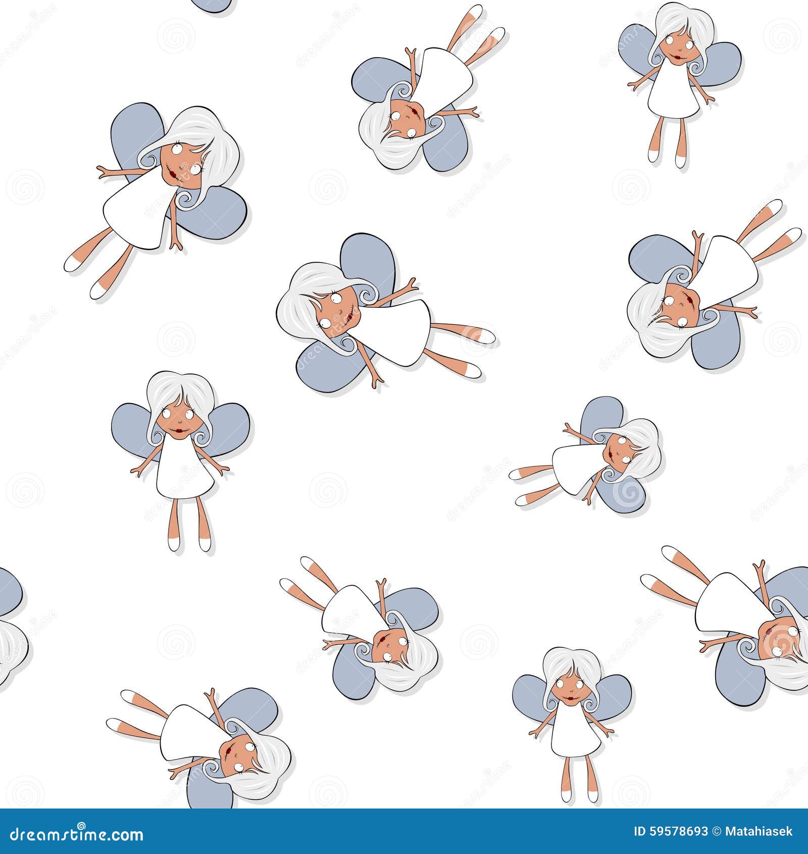 Cartoon Banshee Isolated On White | CartoonDealer.com #59108963