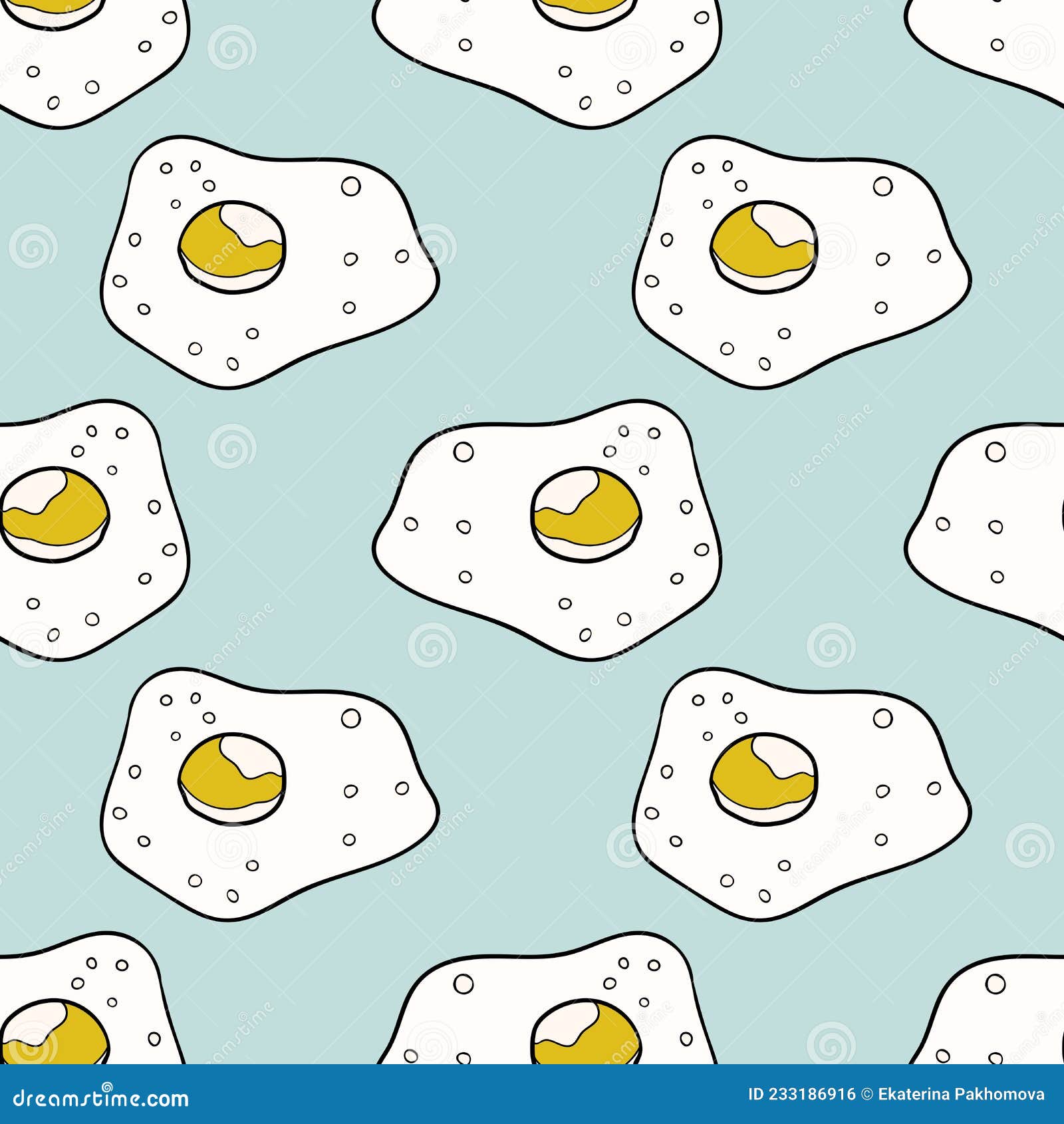 Doodle Fried Rice Pattern Background. Cute Chinese Food, Chinese ...