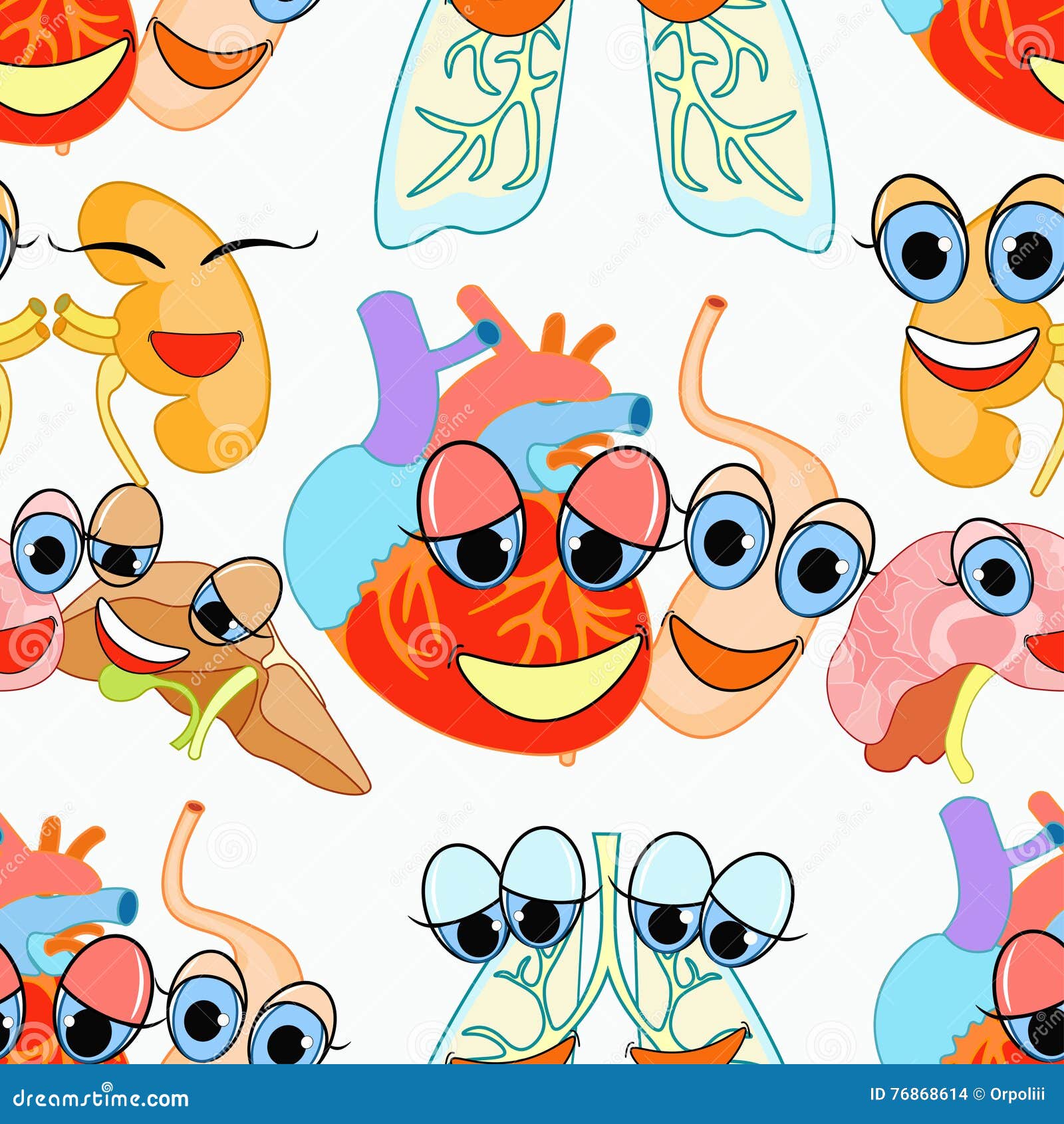 Cartoon Organs Do Exercise Royalty-Free Stock Image | CartoonDealer.com ...