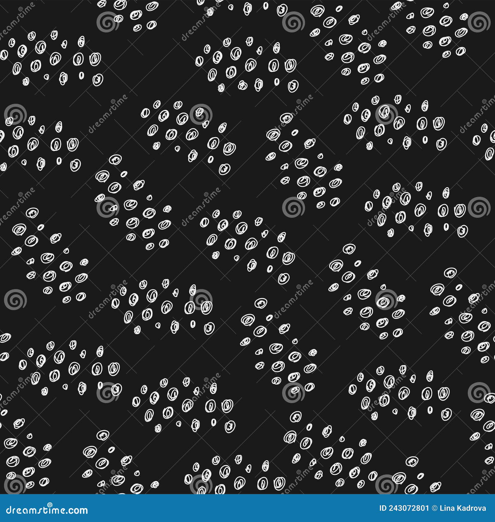 Seamless Pattern. Casual Circle Dot Texture Stock Vector - Illustration ...