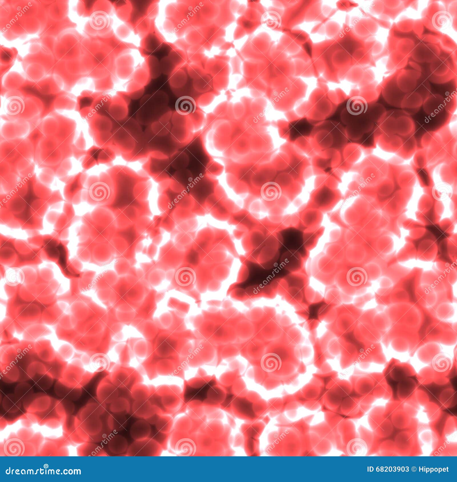 Seamless pattern of cells stock image. Image of cells - 68203903