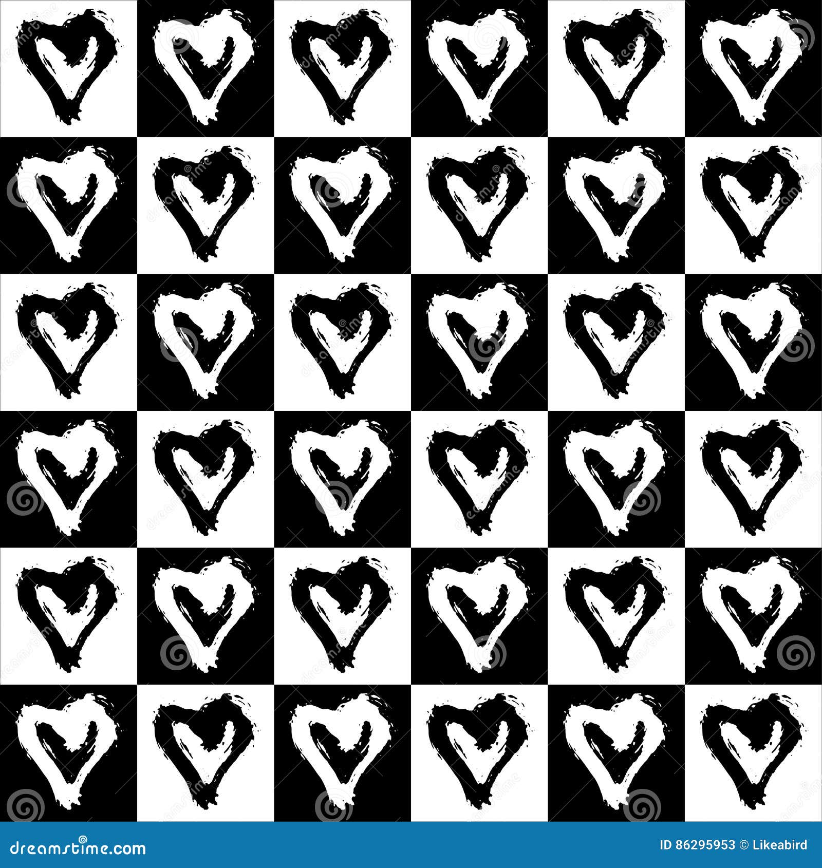 Seamless pattern in cells stock illustration. Illustration of acrylic ...