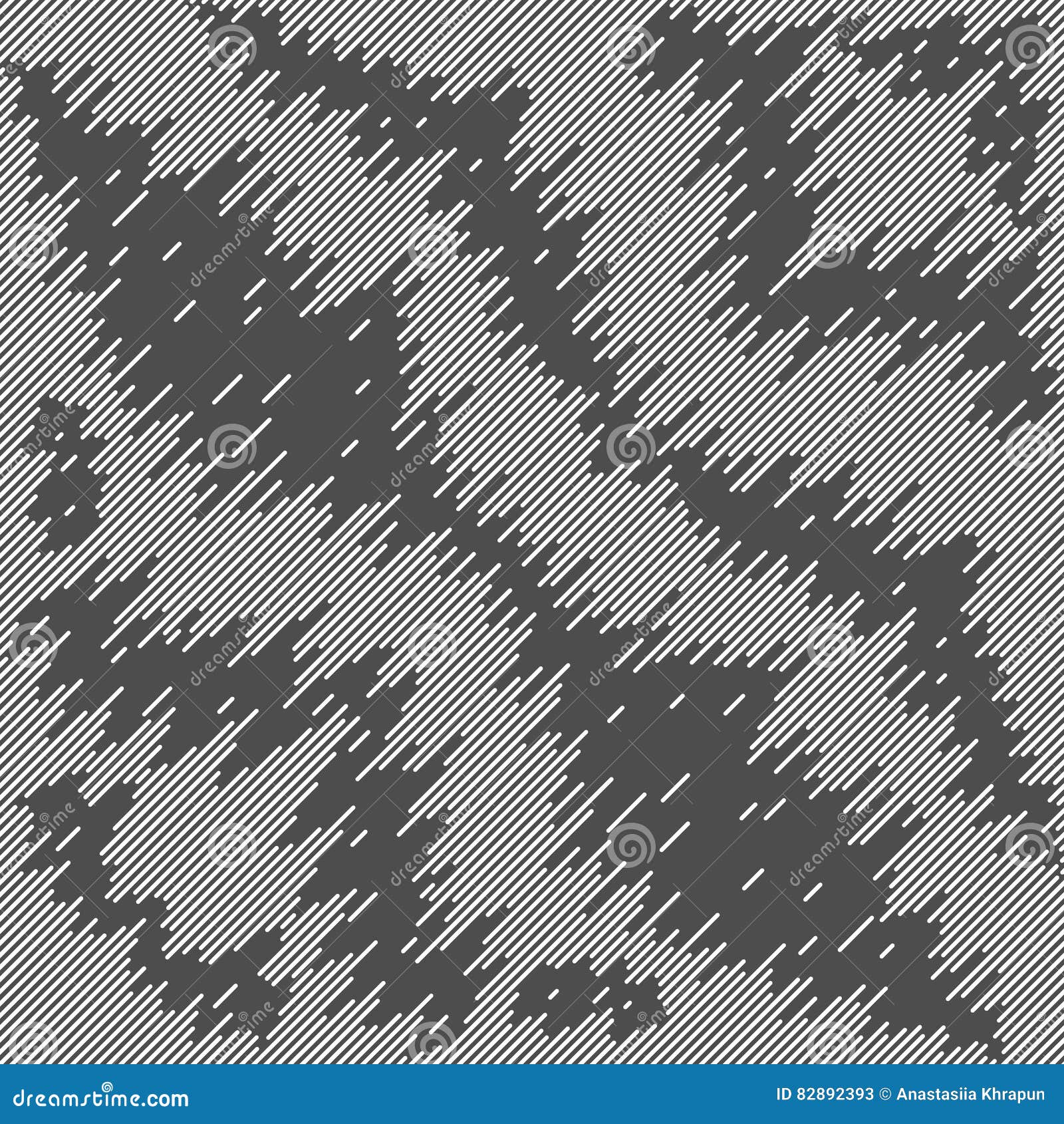 Seamless Pattern of Chaotic Lines. Abstract Background Stock Vector ...