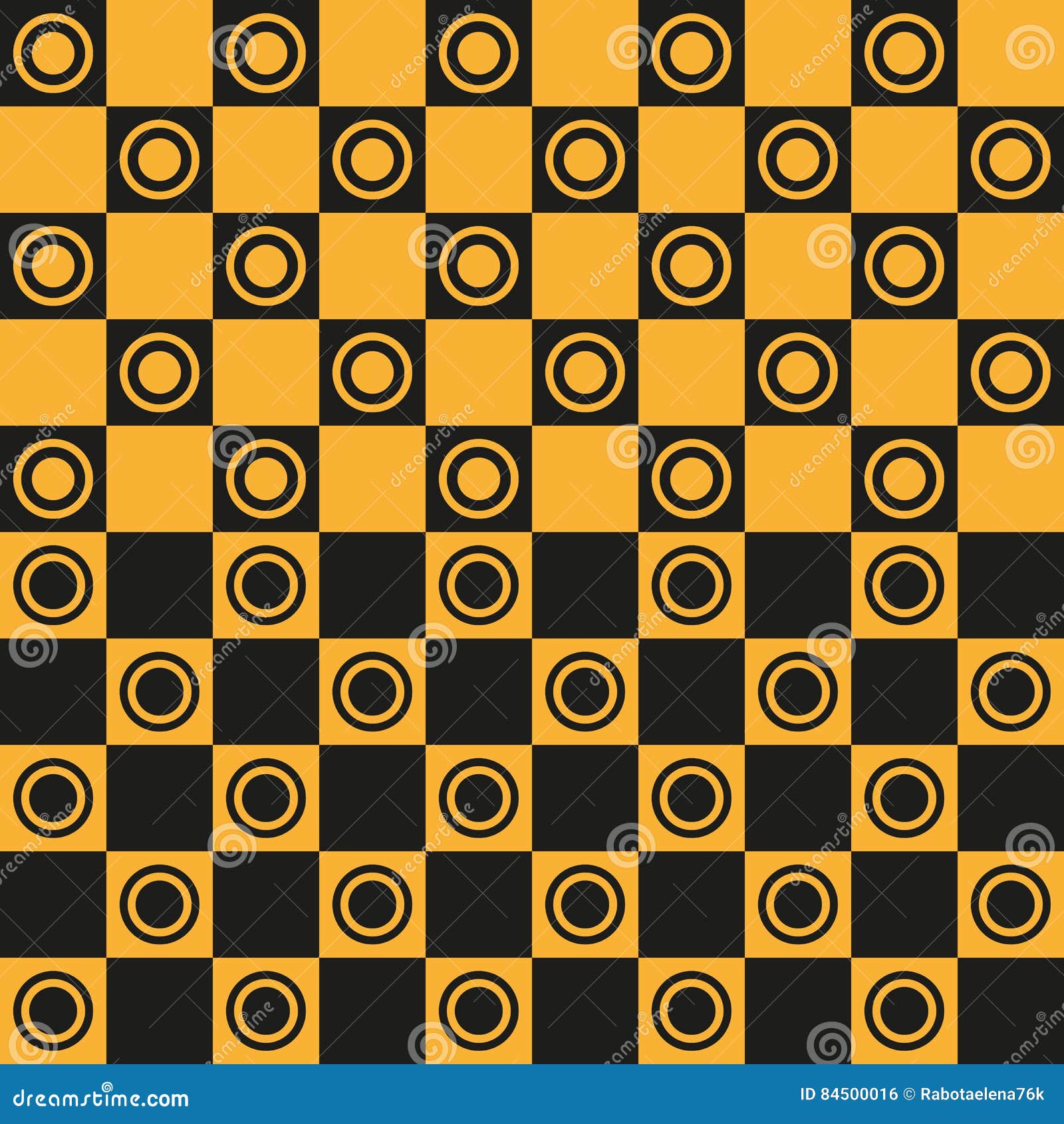 Seamless Pattern Chessboard Stock Vector - Illustration of mosaic, cell ...