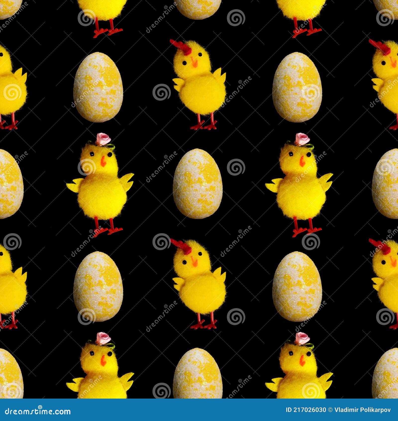 Pattern Chickens Walking And Pecking Worms Background. Chicken Pattern ...