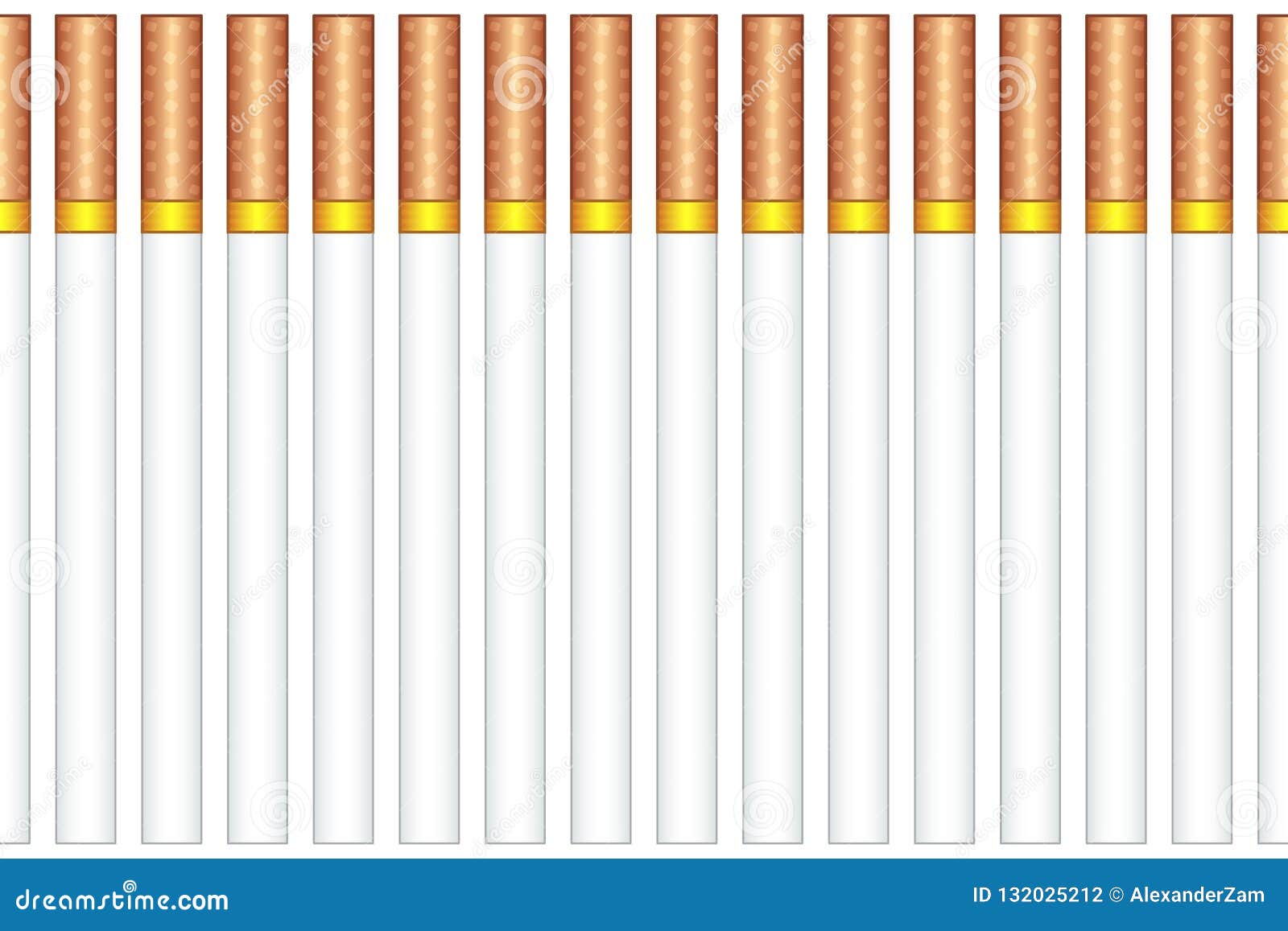 Cigarettes Pattern Illustration Stock Vector - Illustration of template ...