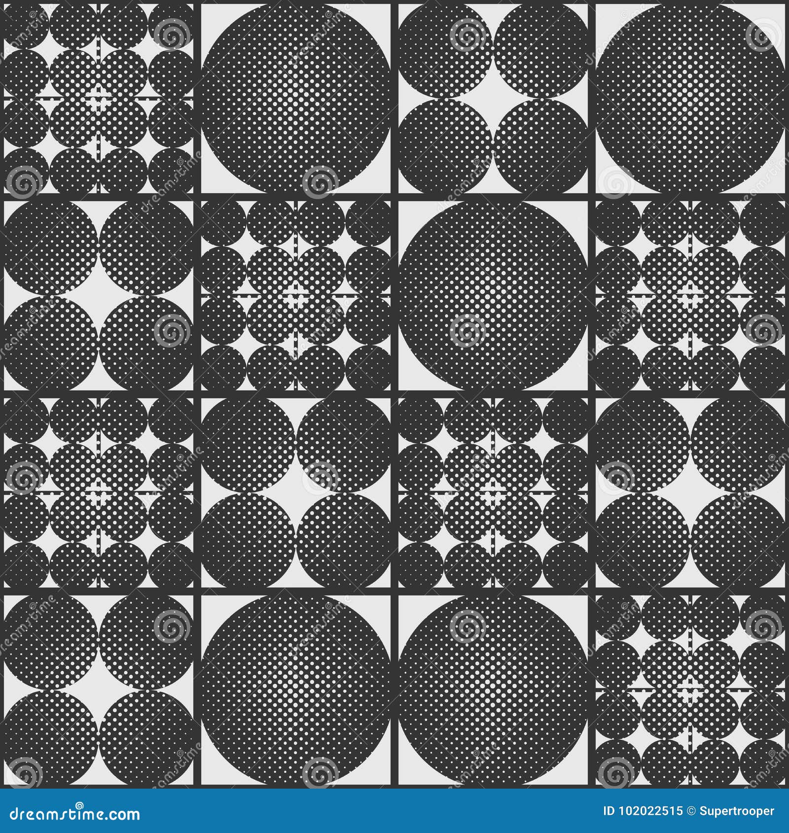 Geometric Circle Pattern stock vector. Illustration of pattern - 102022515