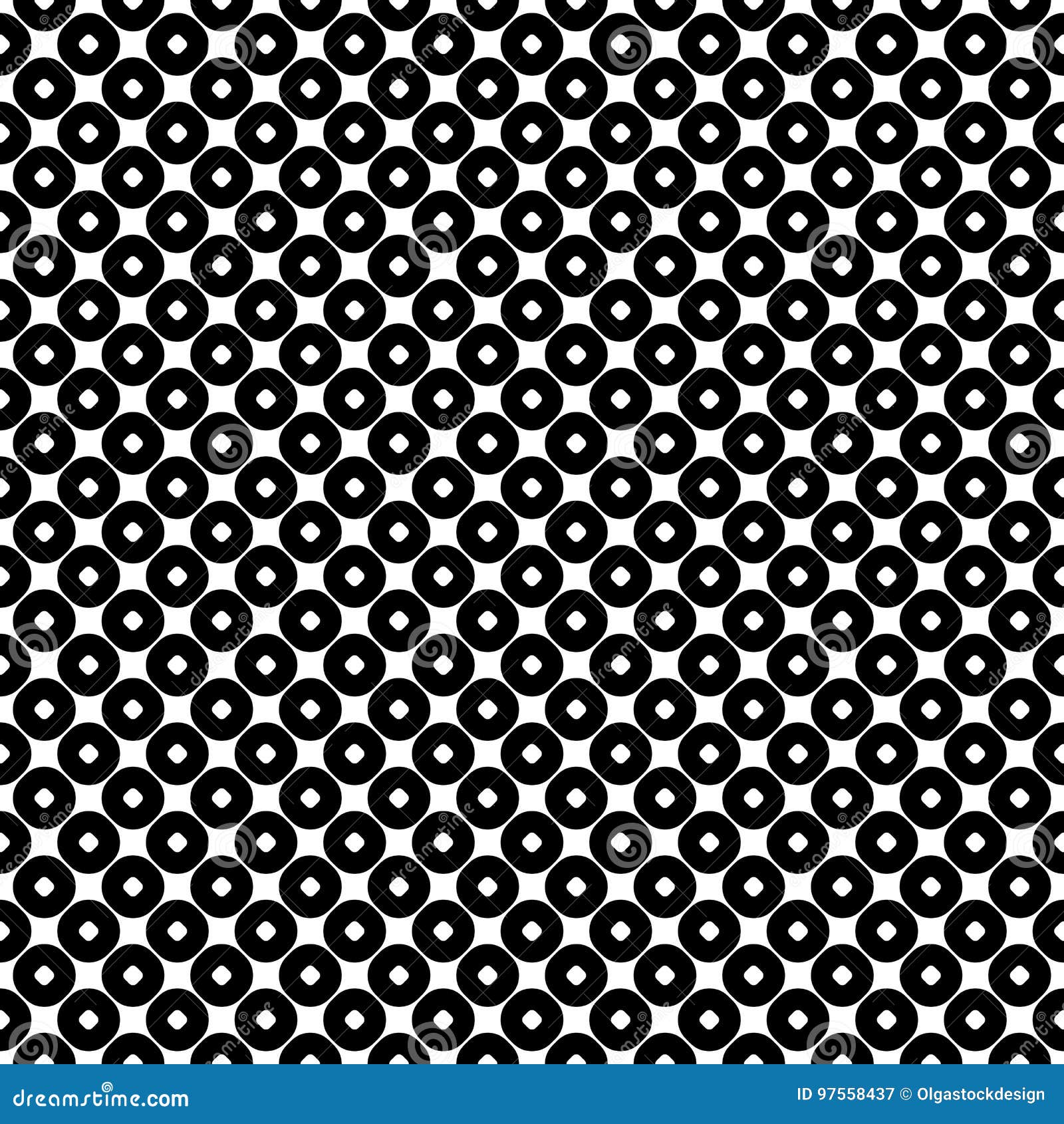 Seamless Pattern, Circles Texture Stock Vector - Illustration of mosaic ...