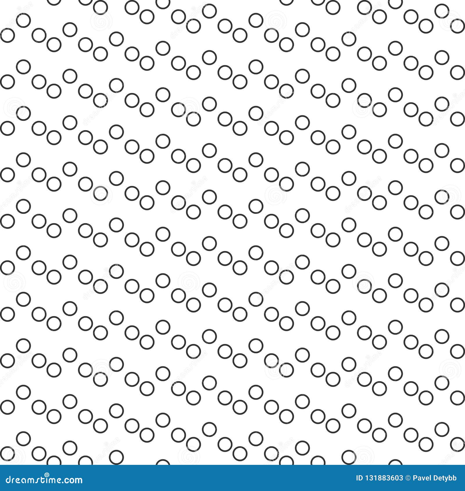 Seamless Pattern with Circles. Vector Illustration. Bubble Pattern ...