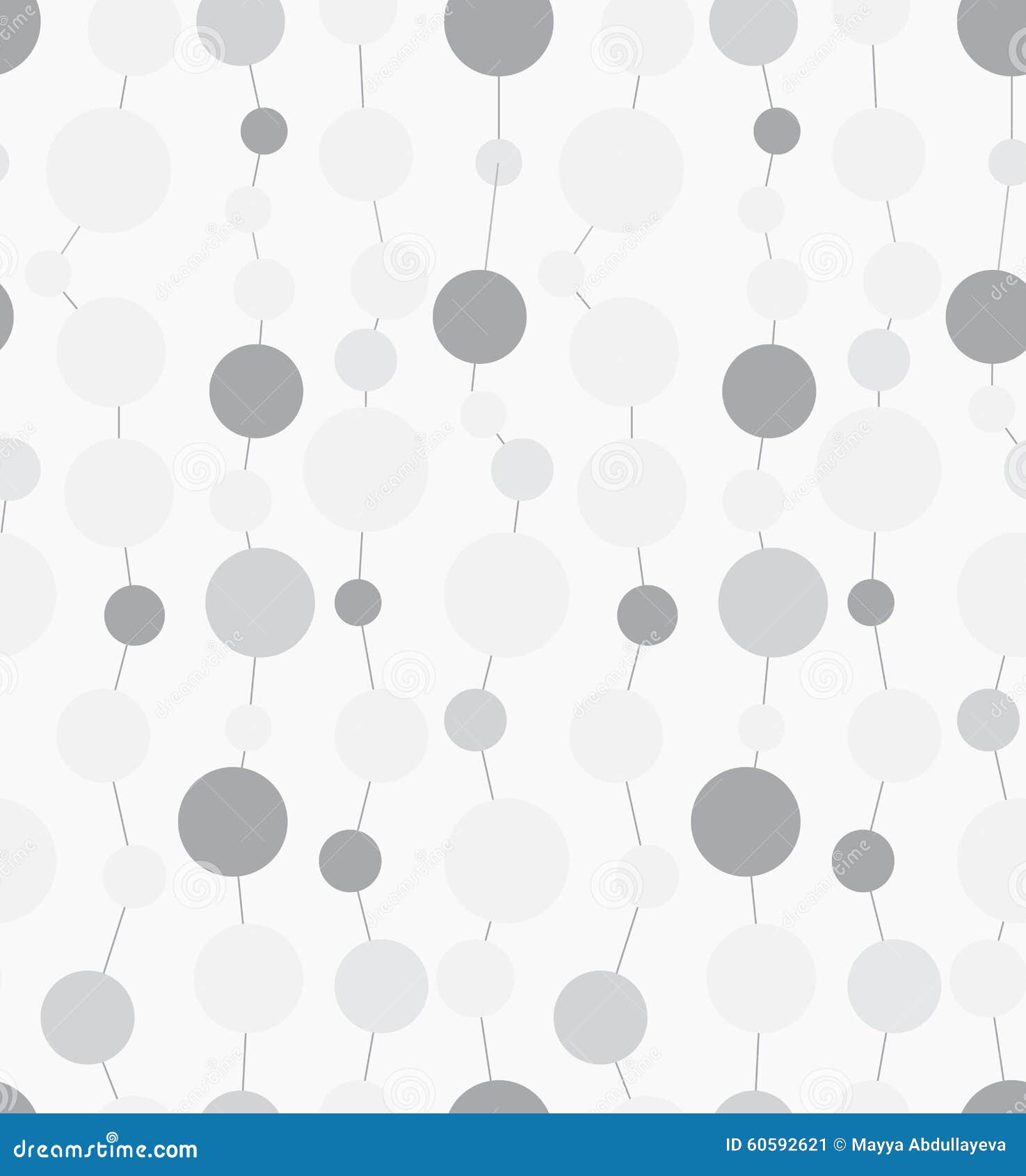 Seamless Pattern with Circles Stock Vector - Illustration of pattern ...