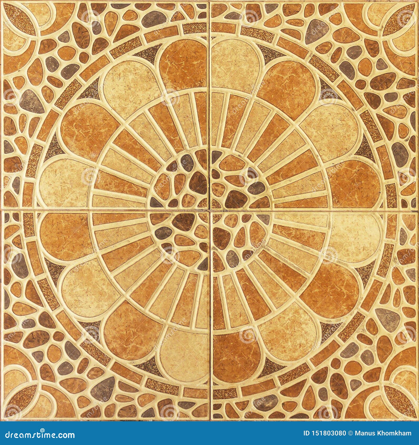 Seamless Pattern of Classical Floor Tiles Stock Photo - Image of ...