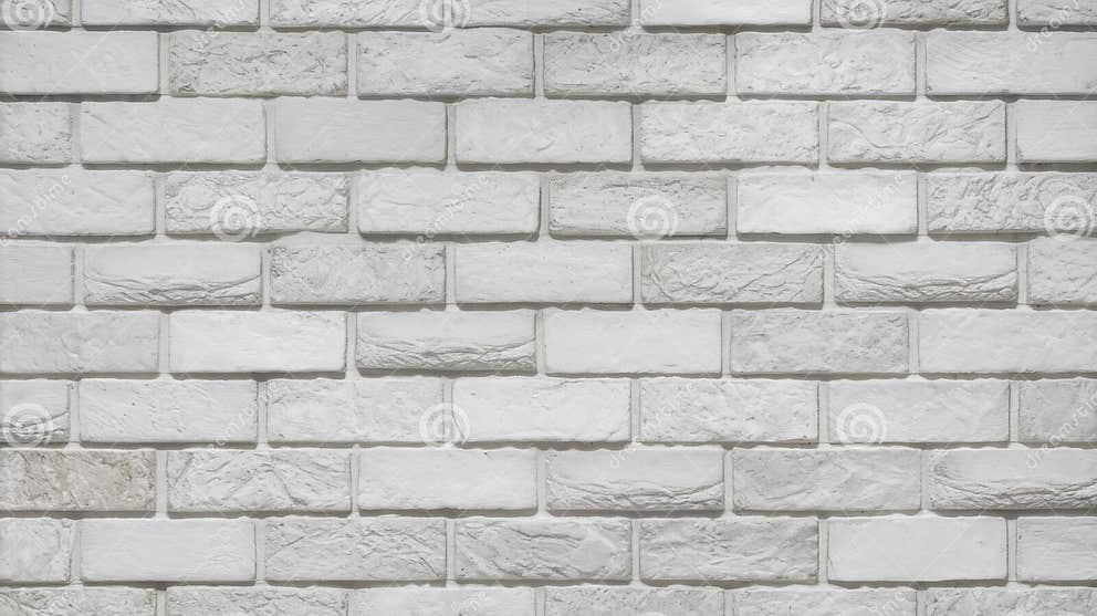 Seamless Pattern of Clean White Bricks Arranged in a Traditional ...