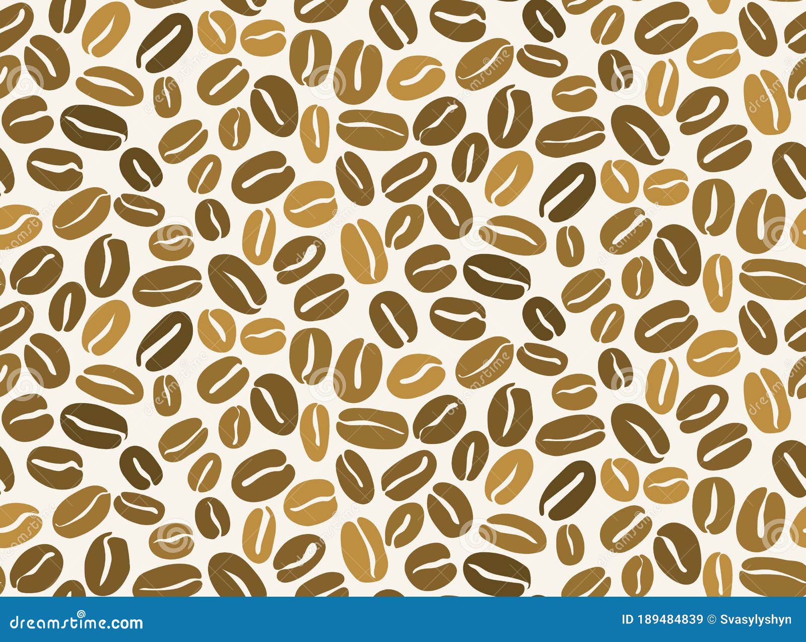 Coffee beans pattern stock illustration. Illustration of pattern ...