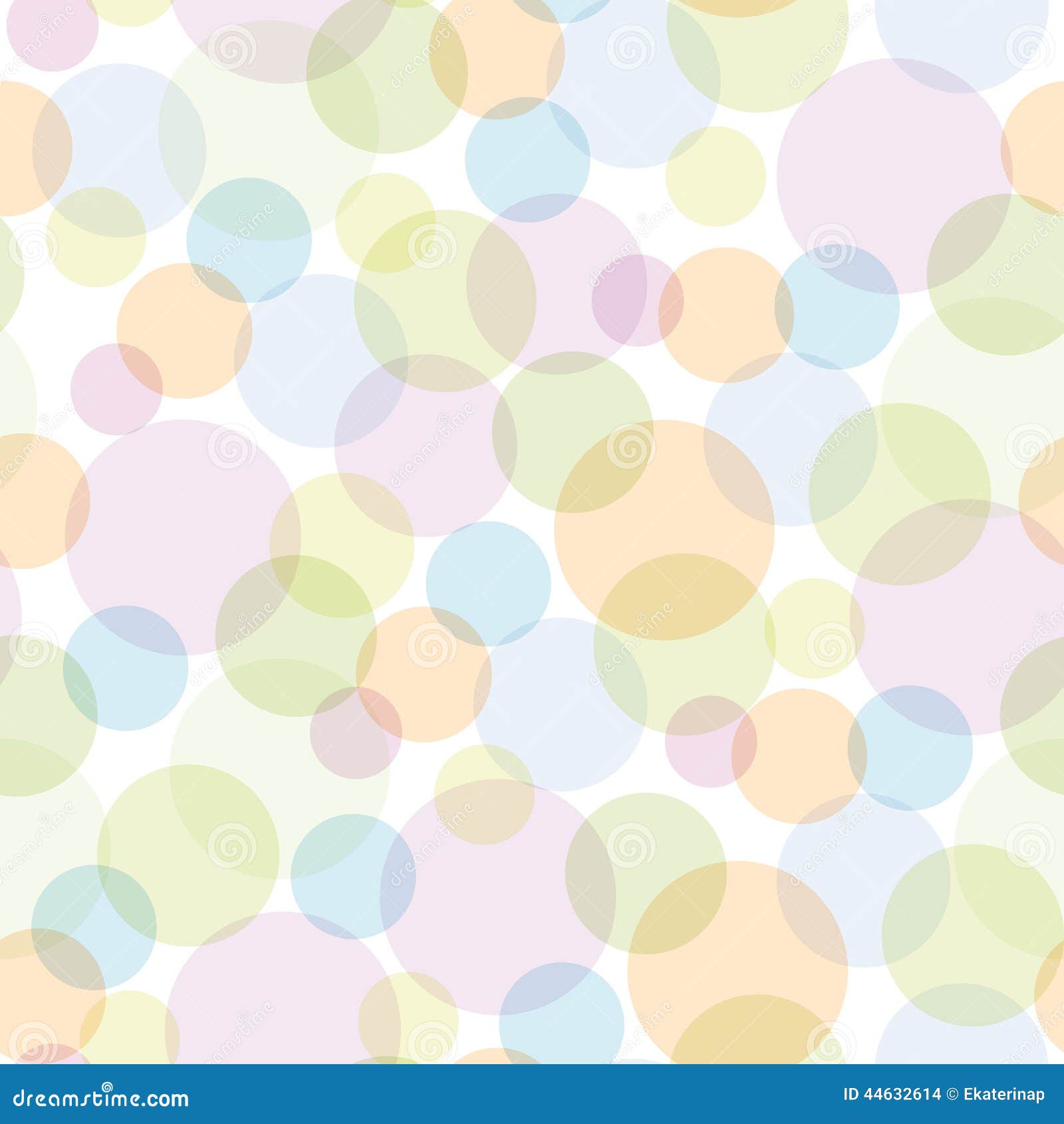 Seamless Pattern with Color Circles for Design, Kids Pattern Stock ...