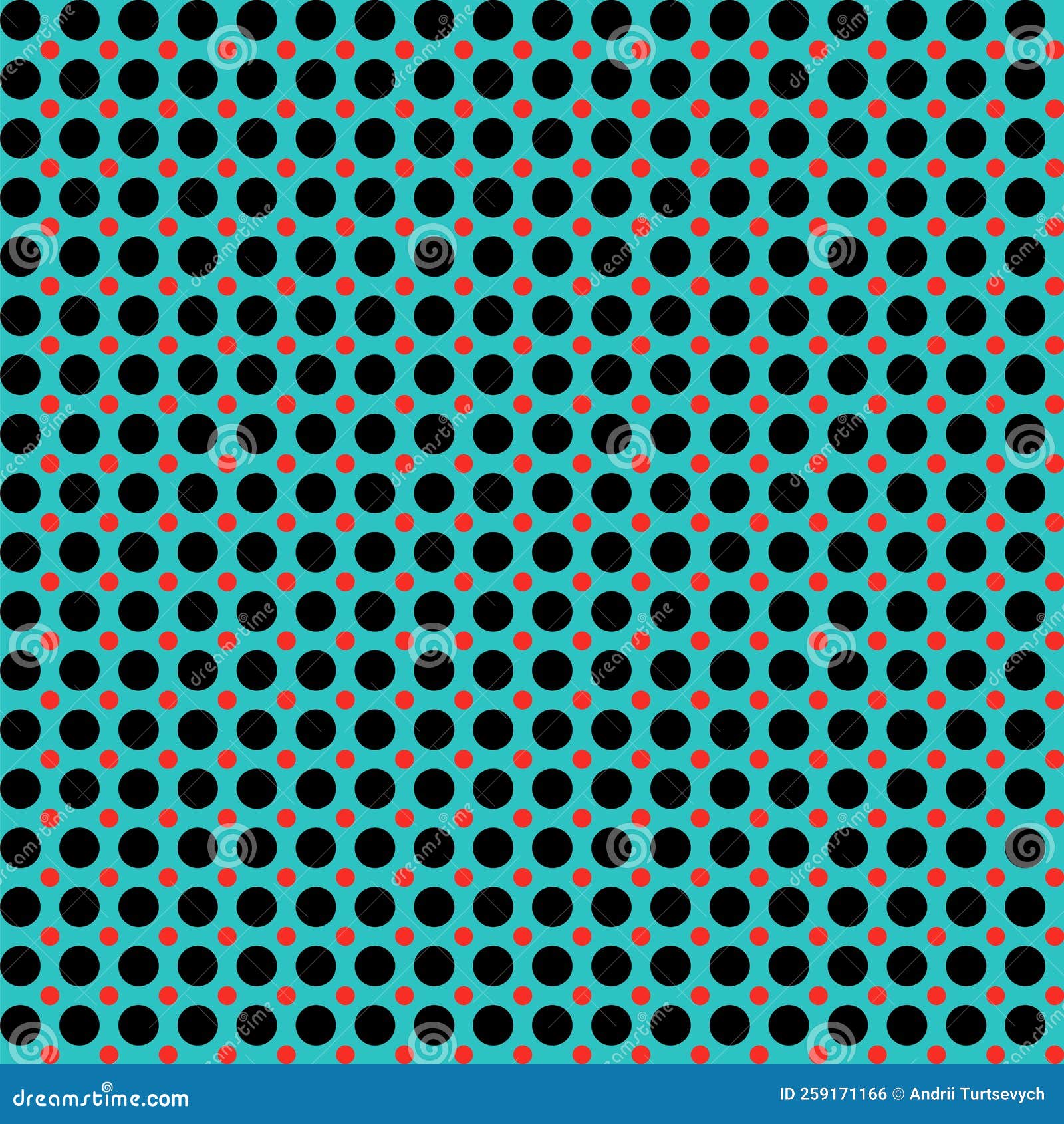 Seamless Pattern of Colored Circles - Peas, Bold, Punchy Forms and ...