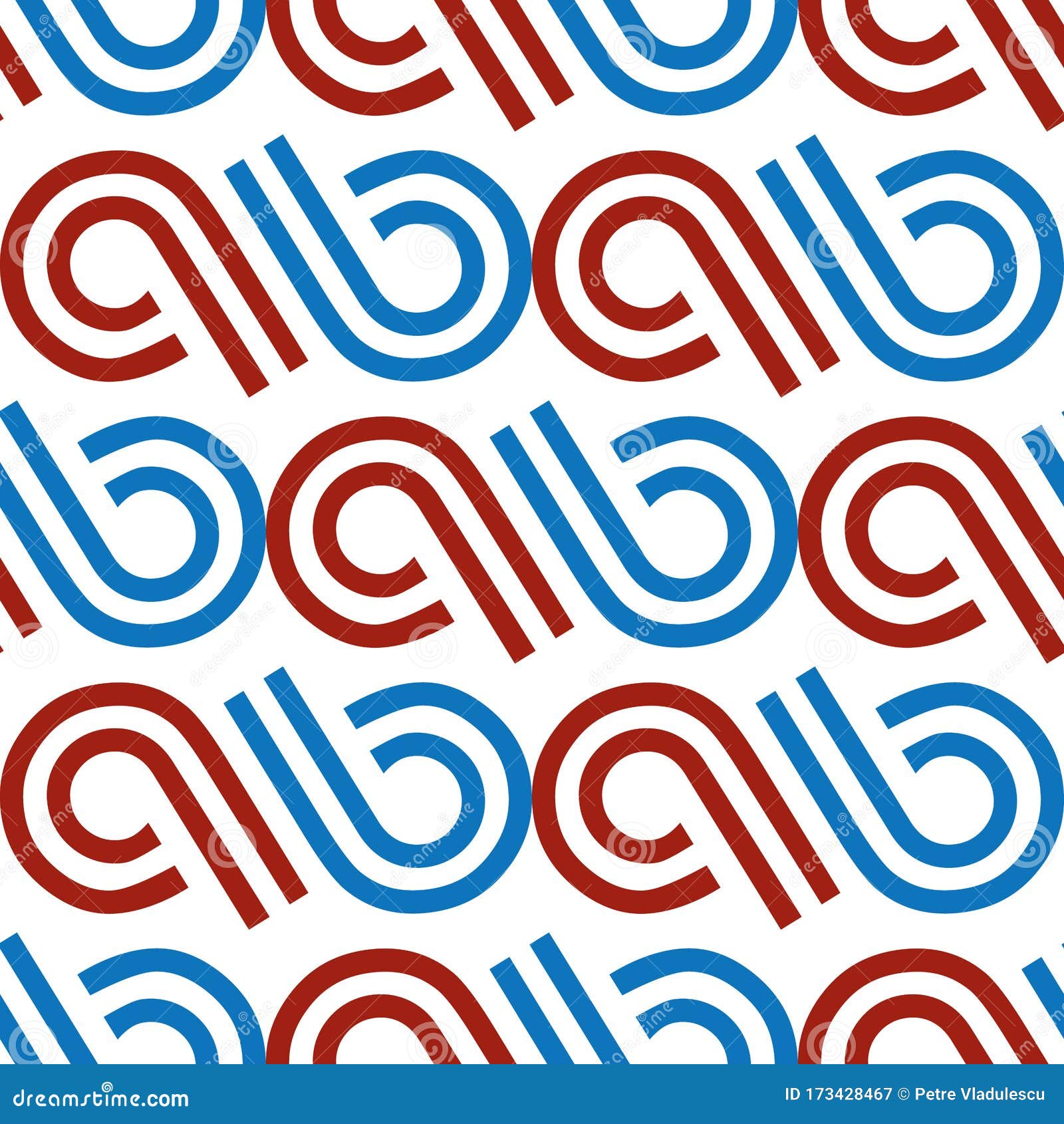 Seamless Pattern with Colored Infinity Symbol(texture 3), Modern ...