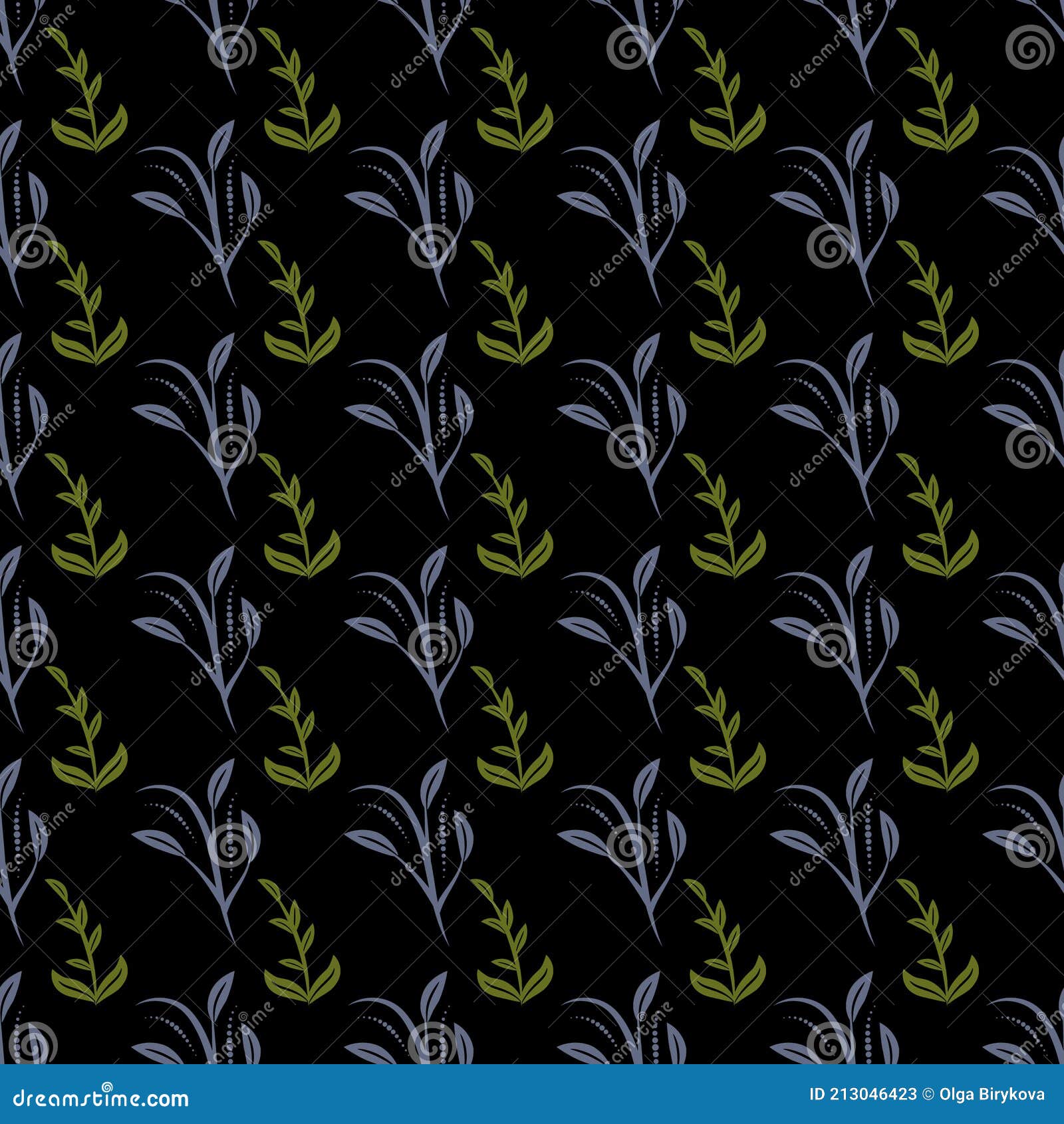 Twig pattern stock illustration. Illustration of foliage - 213046423