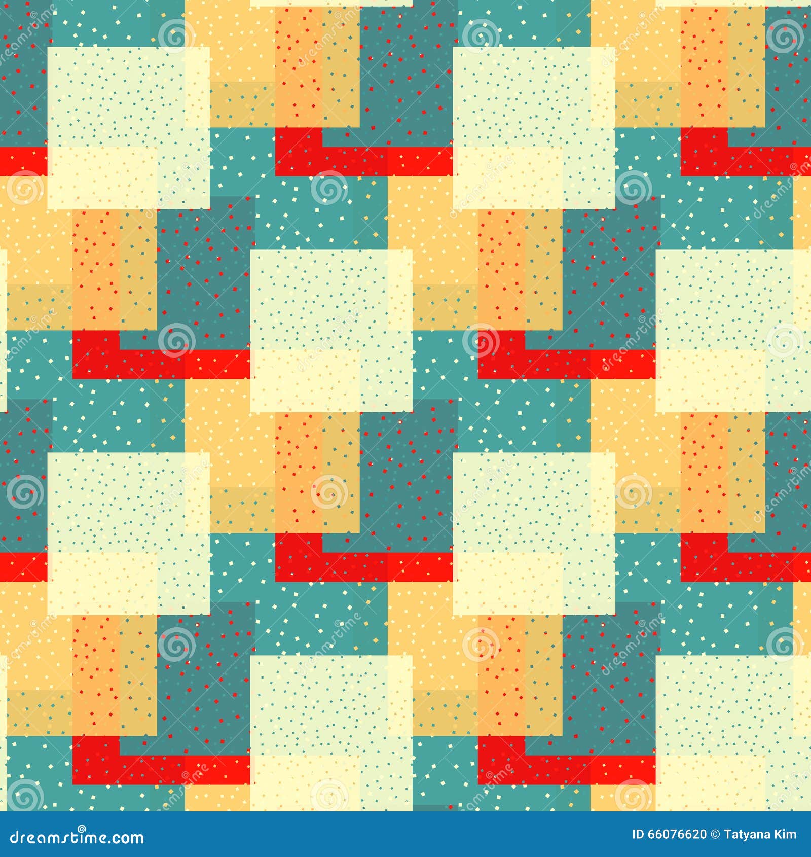 Seamless Pattern from the Colorful Deformed Rectangles Stock ... Seamless Pattern from the Colorful Deformed Rectangles Stock ...
