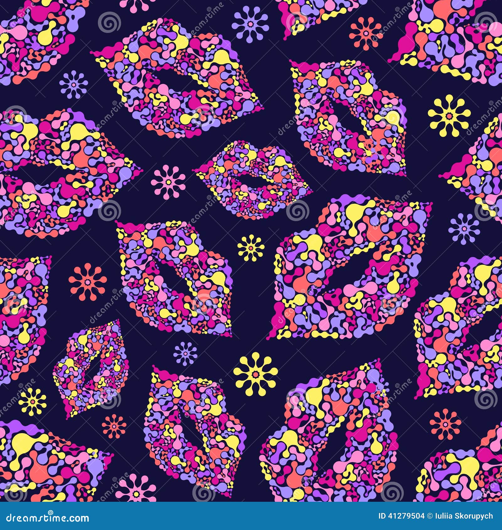 Structure Of Lips, Anatomy Scheme Of Lips On White Background Royalty ...